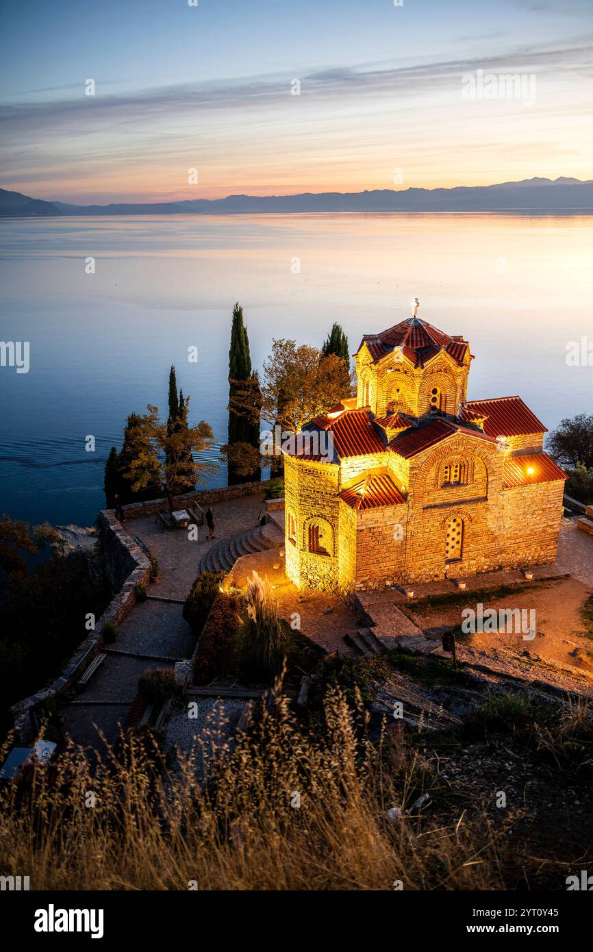 Ohrid landmarks, North Macedonia Stock Photo - Alamy