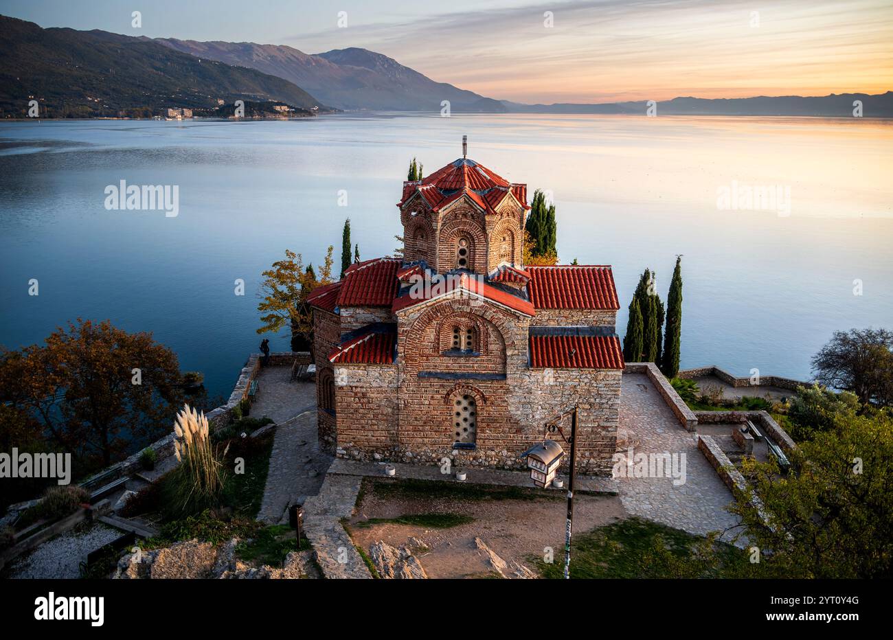 Ohrid landmarks, North Macedonia Stock Photo - Alamy