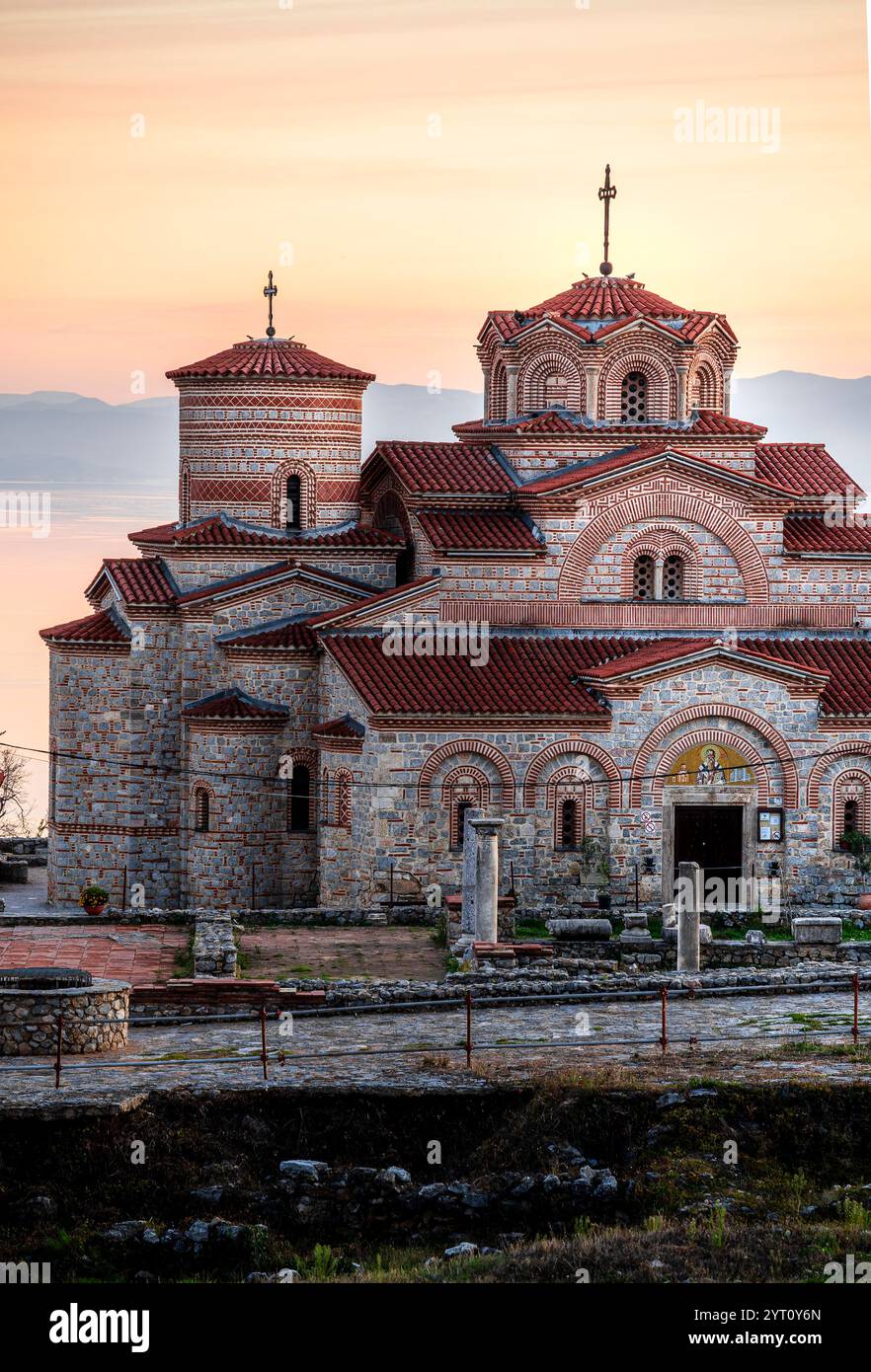 Ohrid landmarks, North Macedonia Stock Photo - Alamy