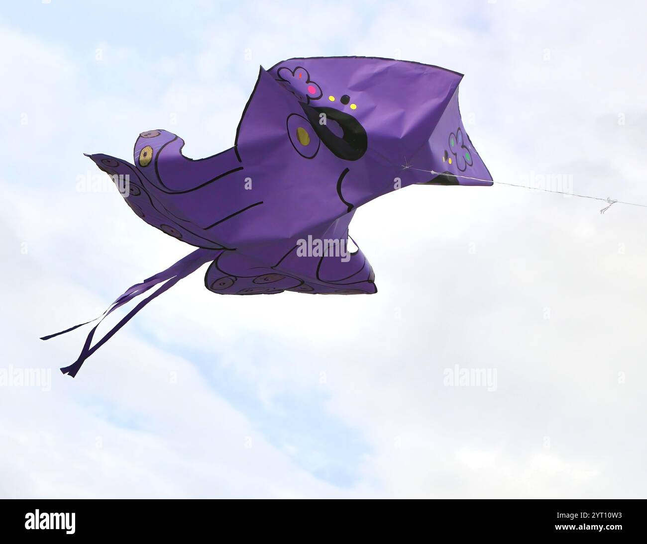 Local artist Marta Valledor with octopus themed kites Botin Centre part ...