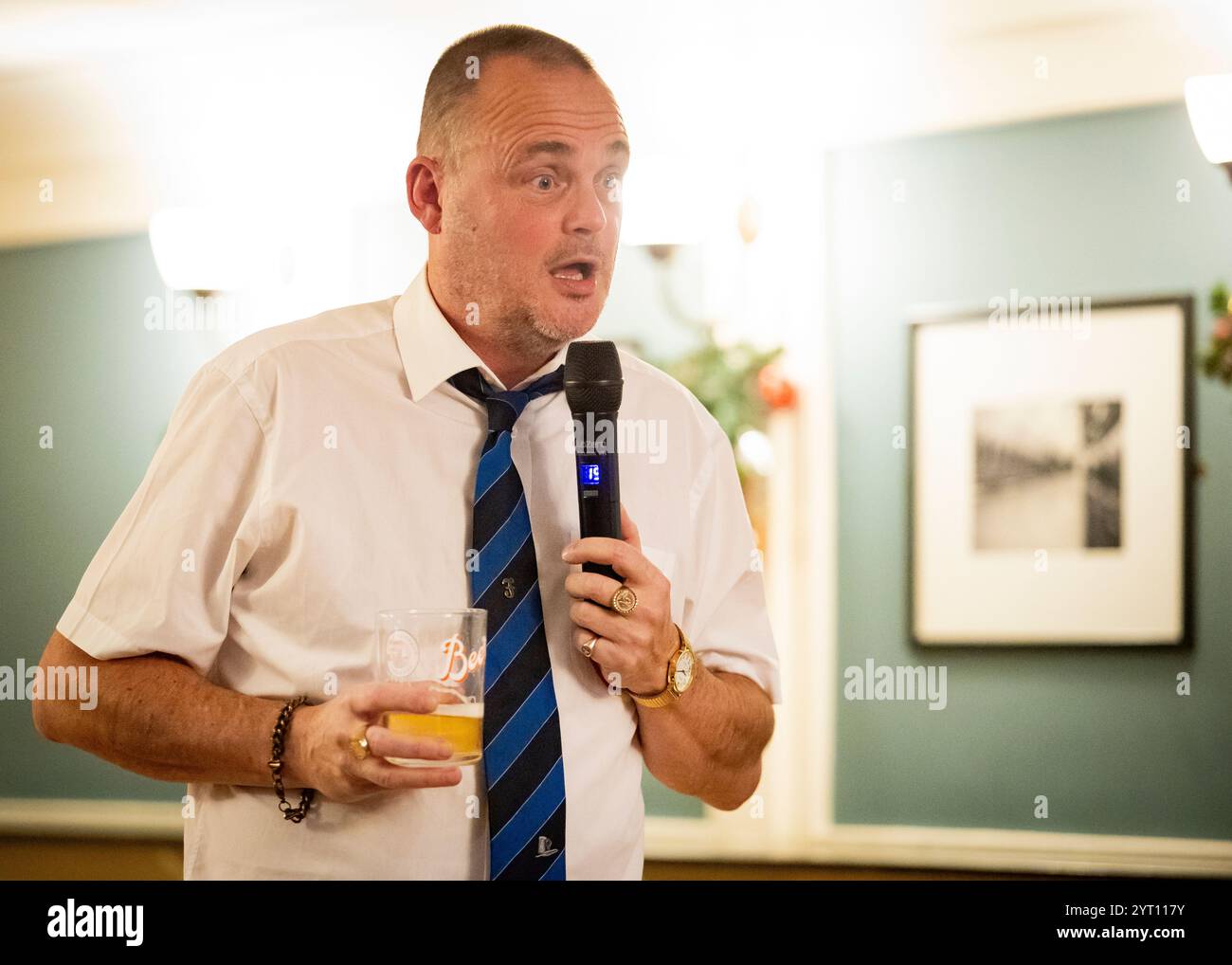 Al Murray headlining the Cancer Research UK City of London Friends ...