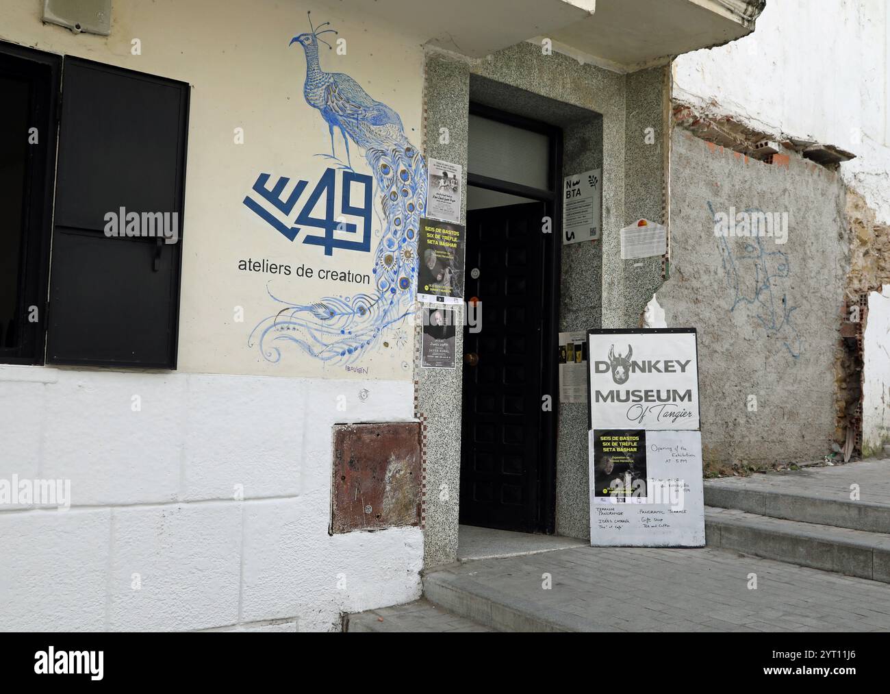 Donkey Museum in Tangier Stock Photo - Alamy