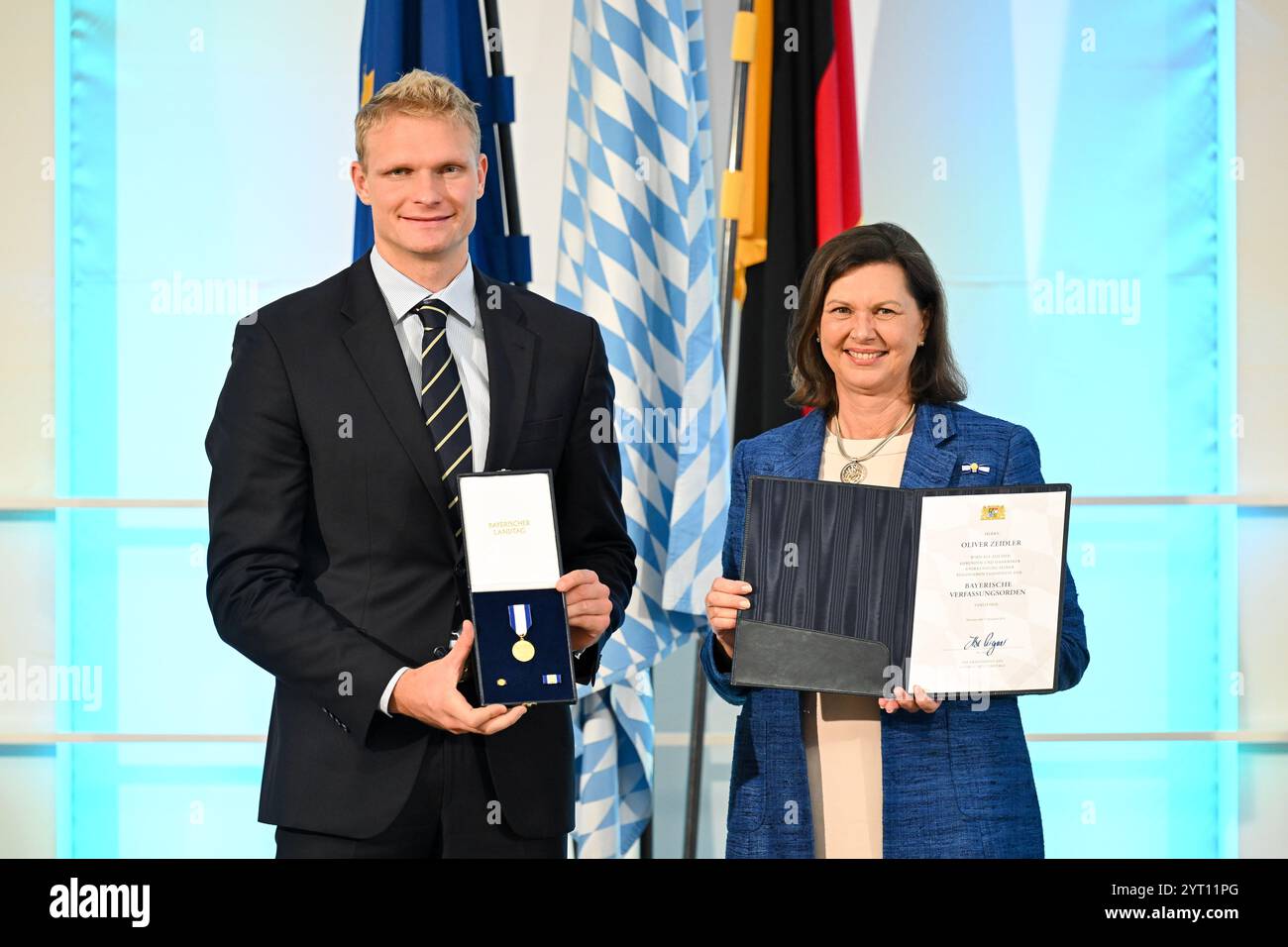 05 December 2024, Bavaria, Munich: Oliver Zeidler, rower and Olympic ...