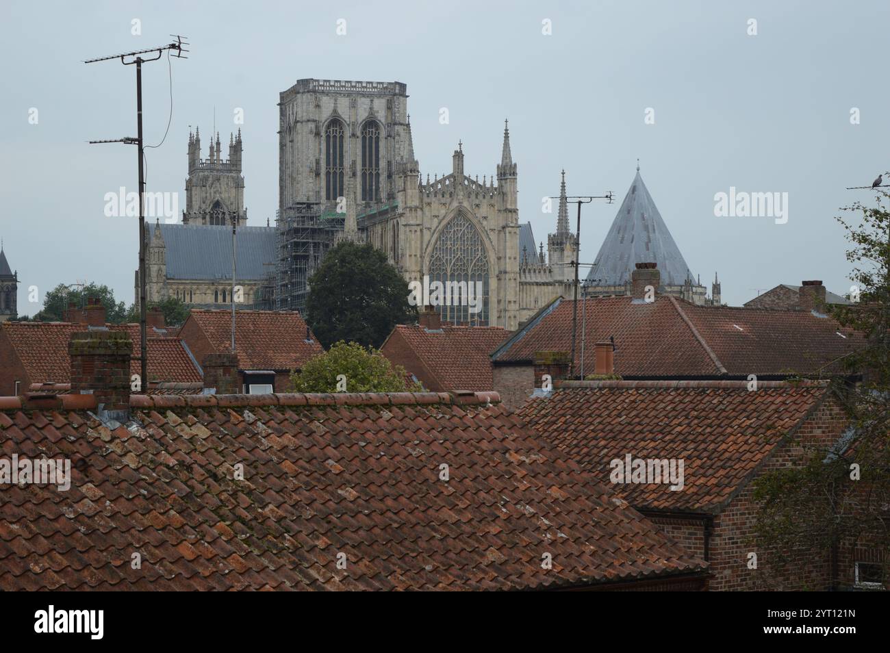 Beautiful ancient architecture of York Minster Stock Photo - Alamy