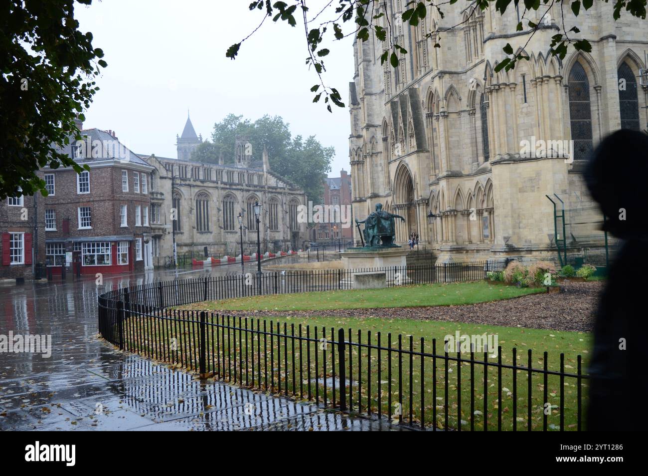 Beautiful ancient architecture of York Minster Stock Photo - Alamy