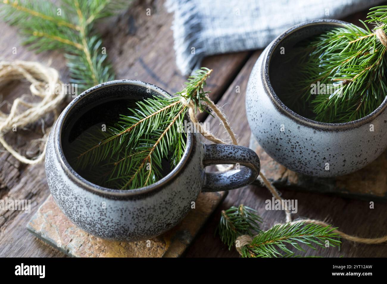 Fichtentee hi-res stock photography and images - Alamy