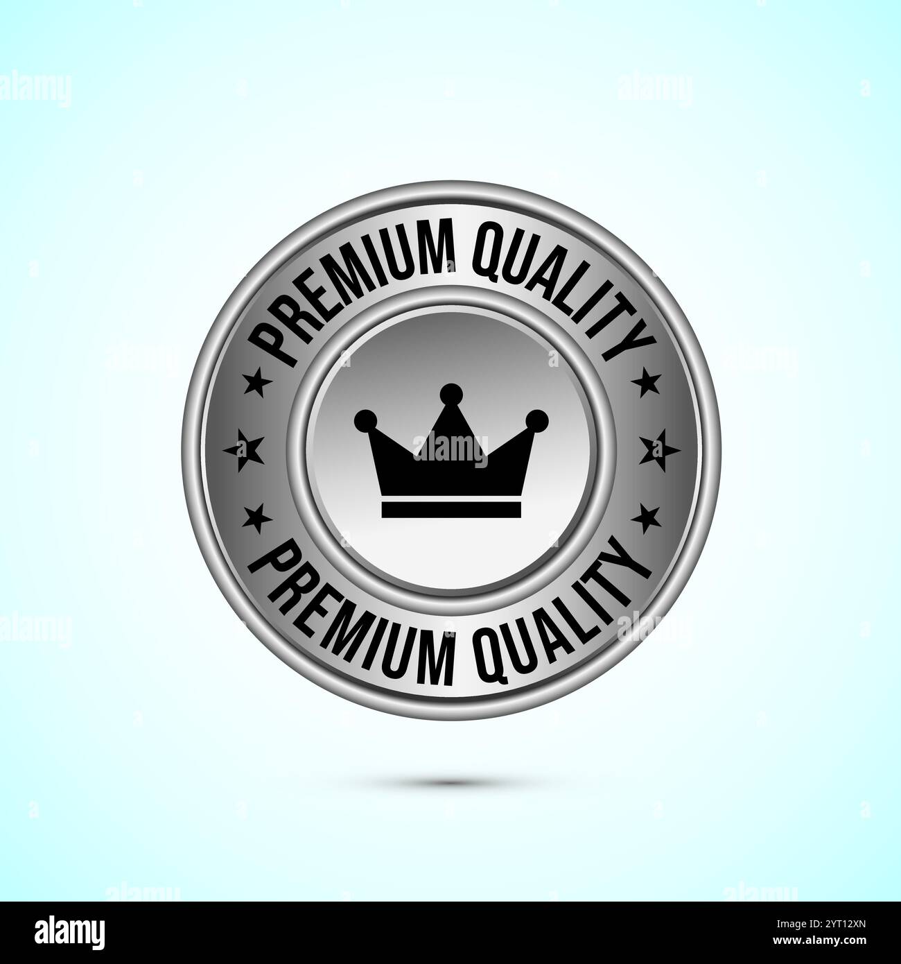 premium quality badge icon design illustration. Button design Stock ...