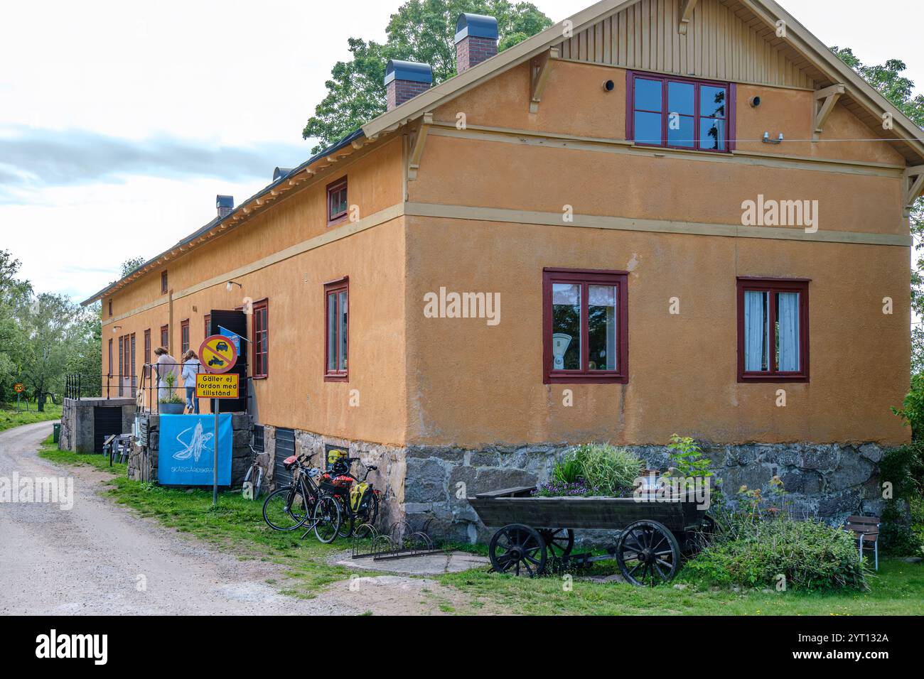 The manor house of Tjurkö Stenhuggeri, an industrial monument and ...