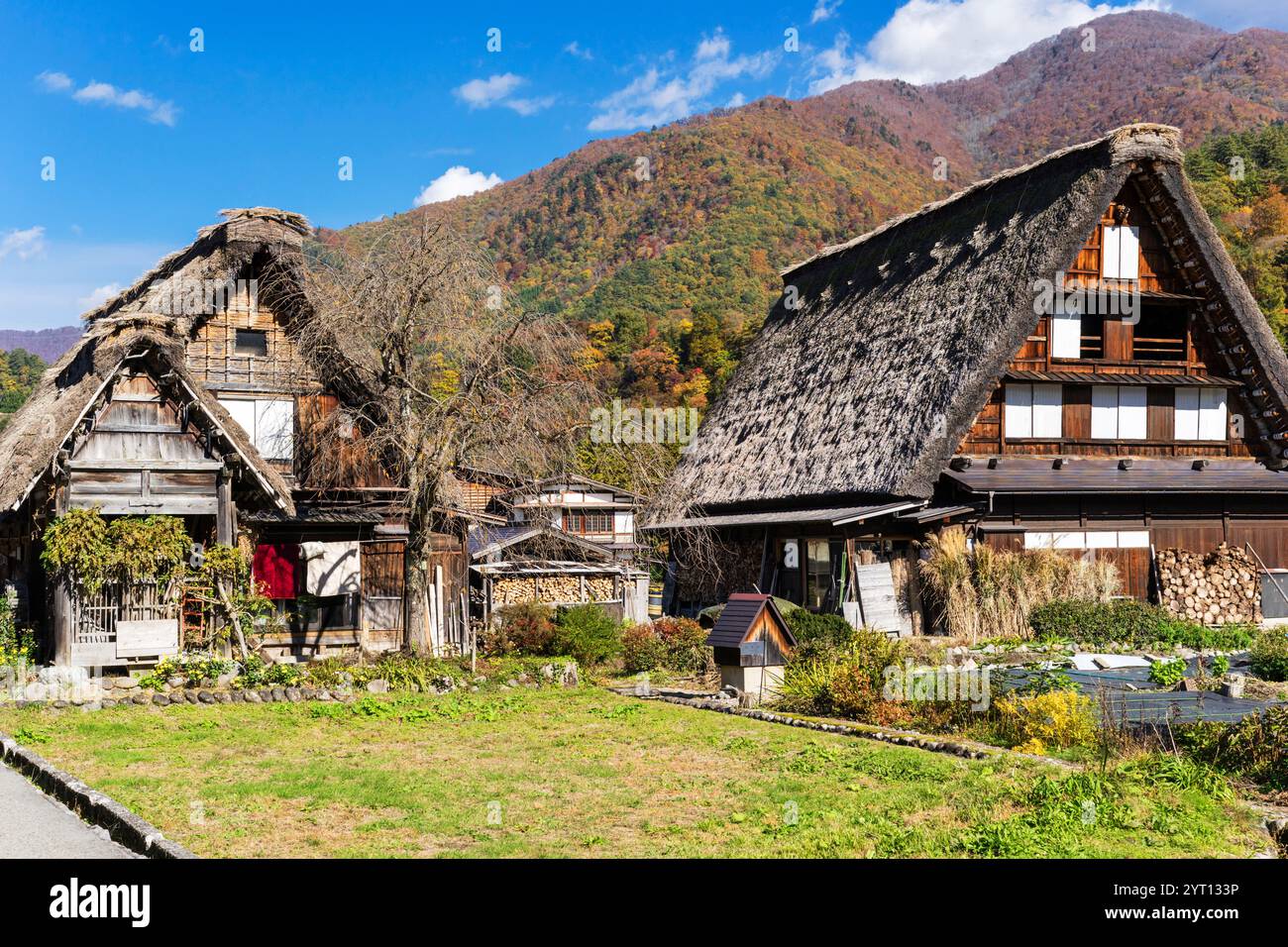 Traditional japanese farmhouses hi-res stock photography and images - Alamy