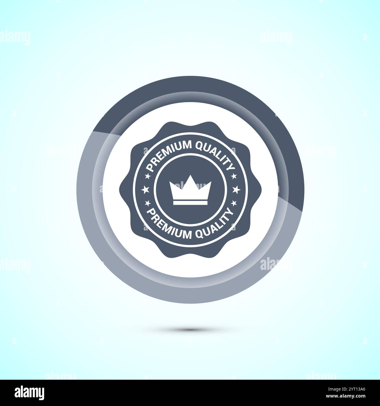premium quality badge icon design illustration. Button design Stock ... premium quality badge icon design illustration. Button design Stock ...