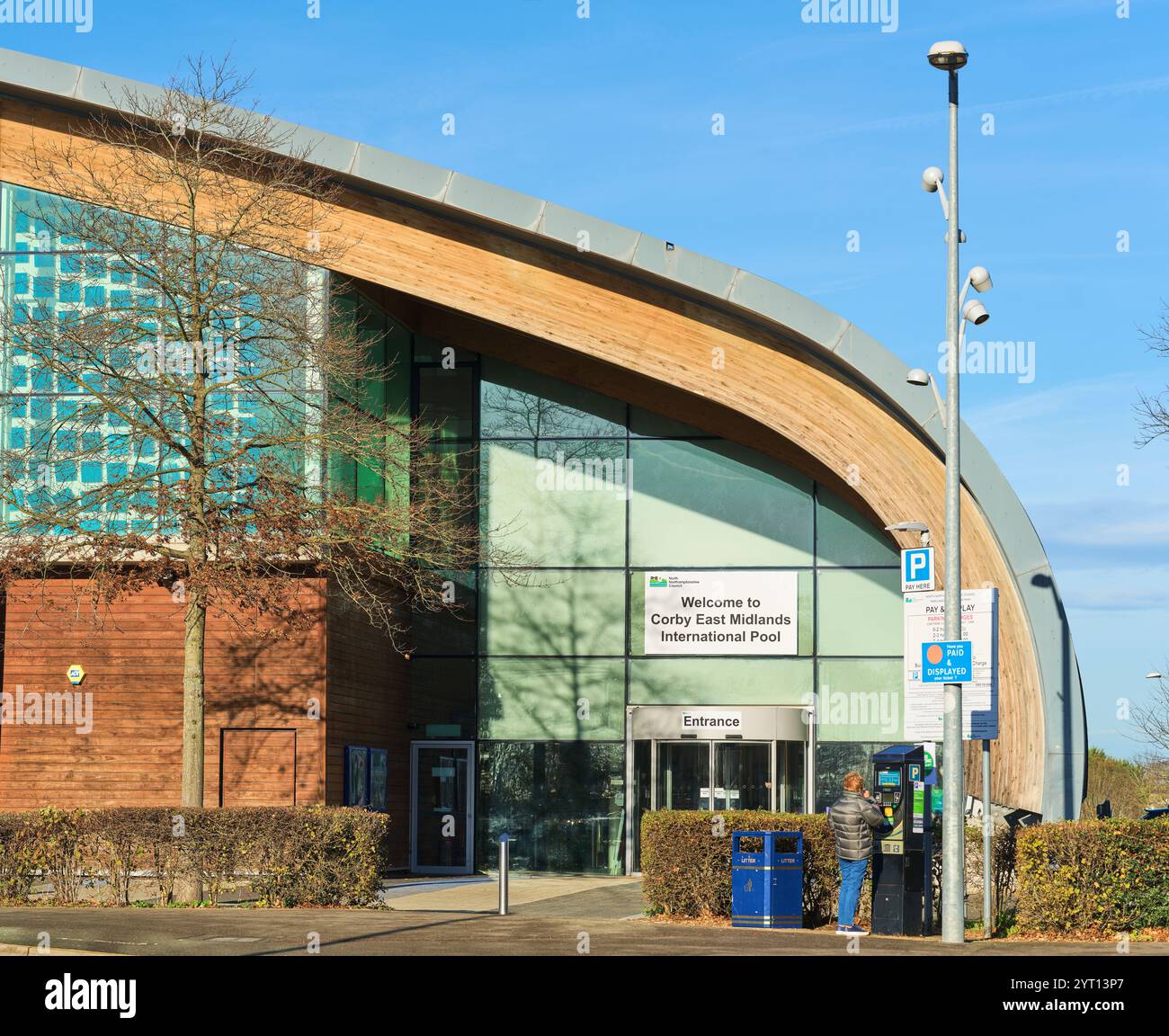 Corby International East Midlands swimming pool next the shopping and ...