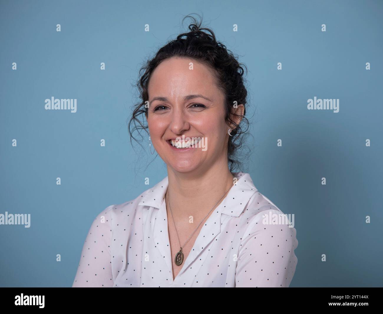 Kate Hamill poses for a portrait on Thursday, Nov. 21, 2024, in New ...