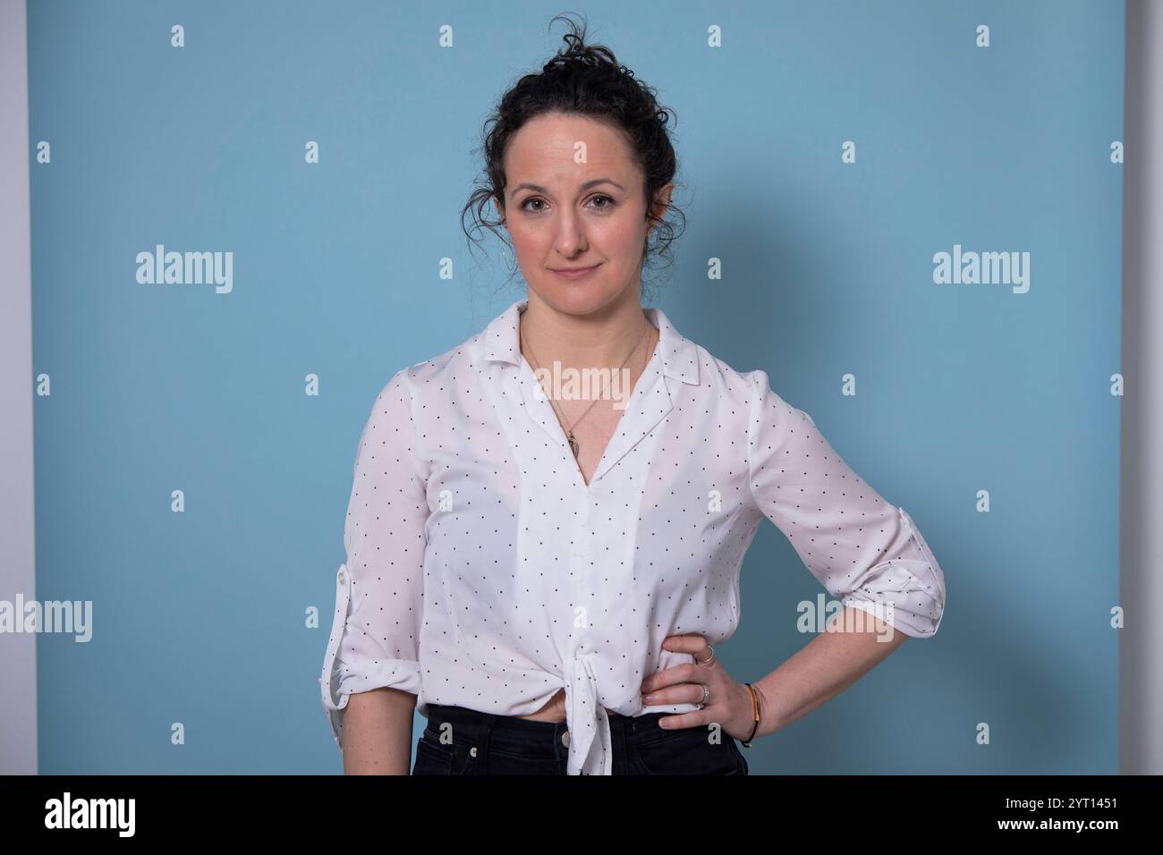 Kate Hamill poses for a portrait on Thursday, Nov. 21, 2024, in New ...