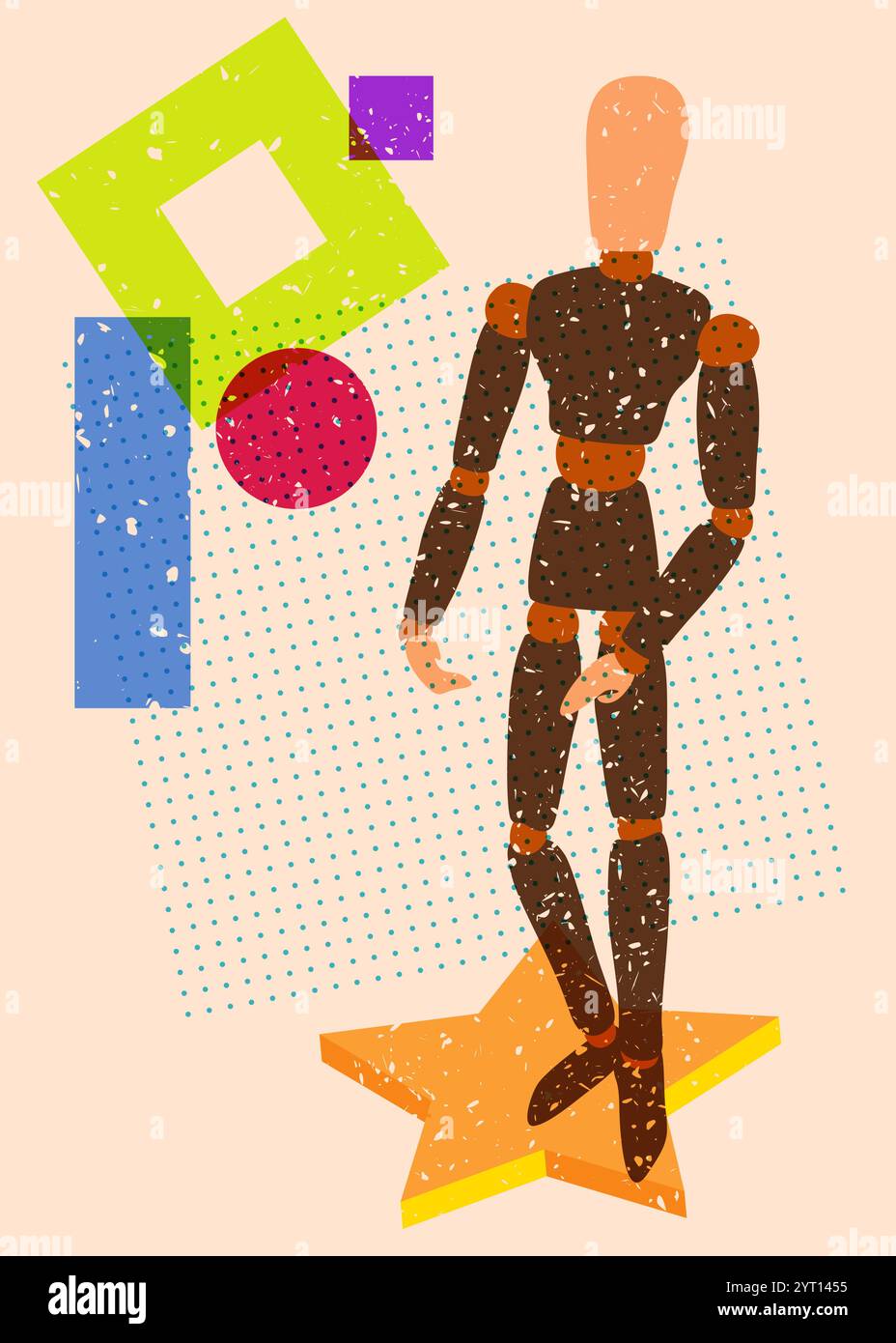 Human style puppet Stock Vector Images - Alamy