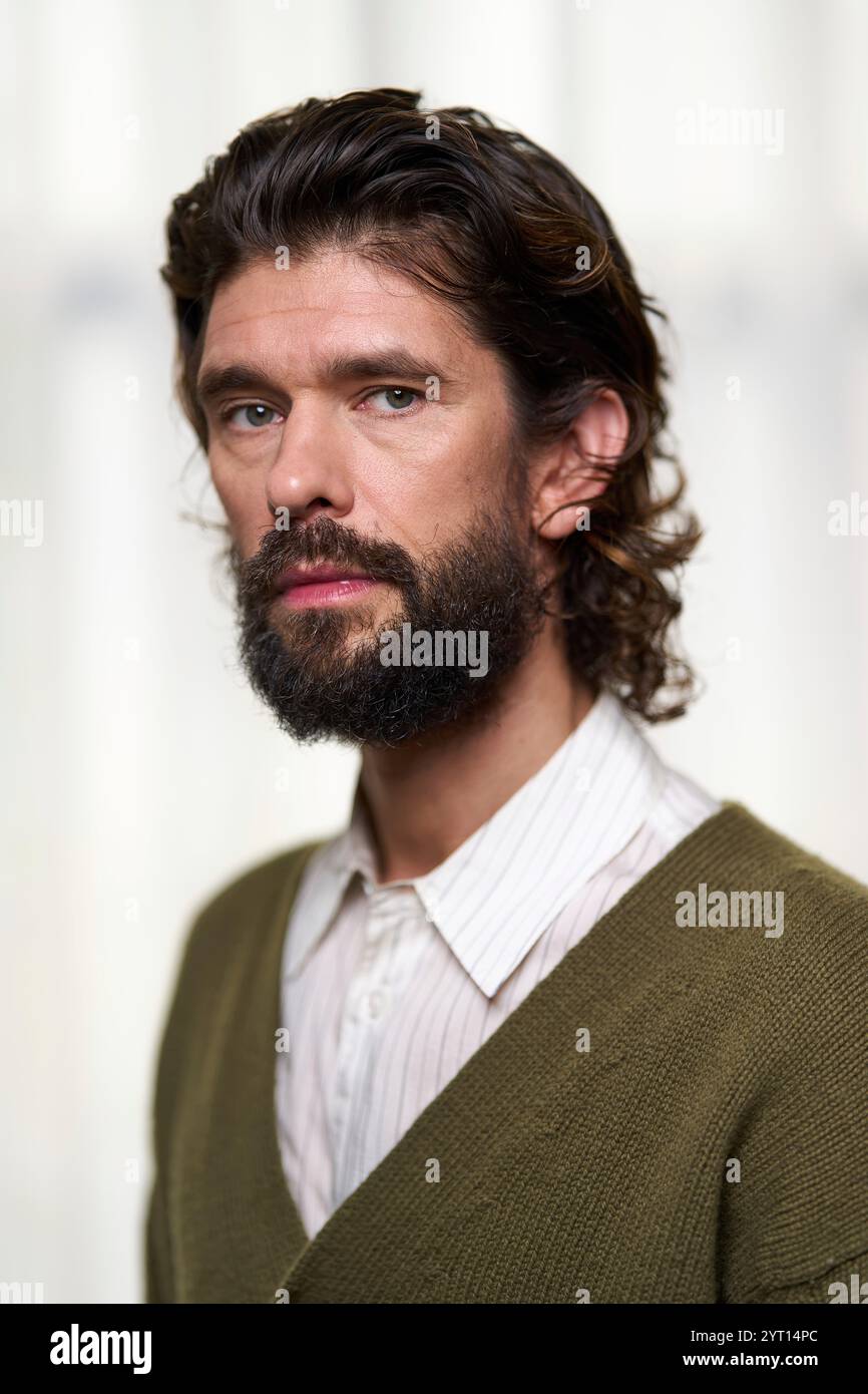 Ben Wishaw poses for portrait photographs to promote the television series "Black Doves" on ...