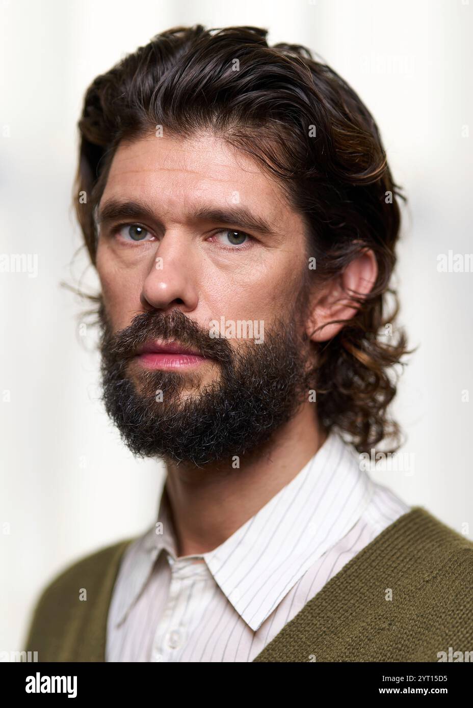 Ben Wishaw poses for portrait photographs to promote the television ...