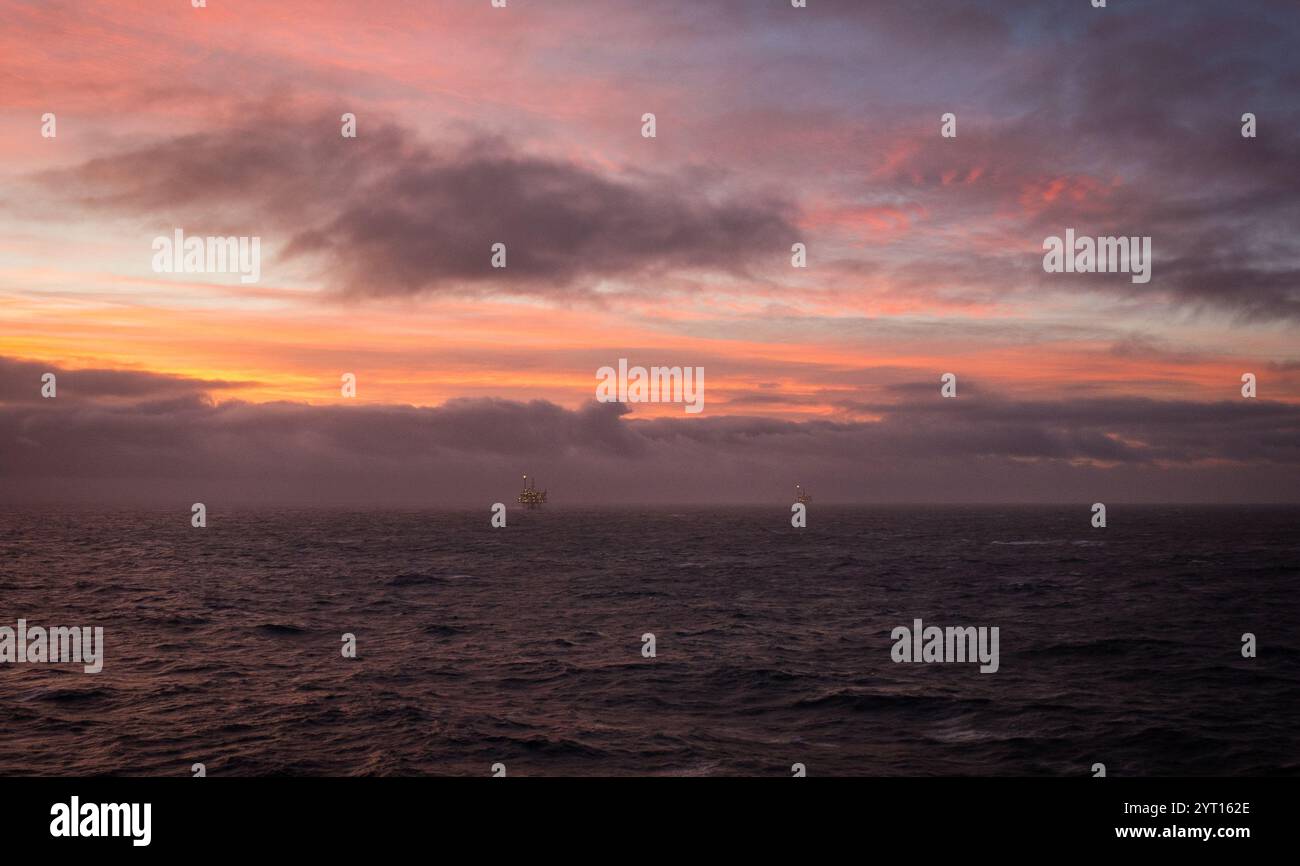 Forties Field, North Sea Stock Photo - Alamy