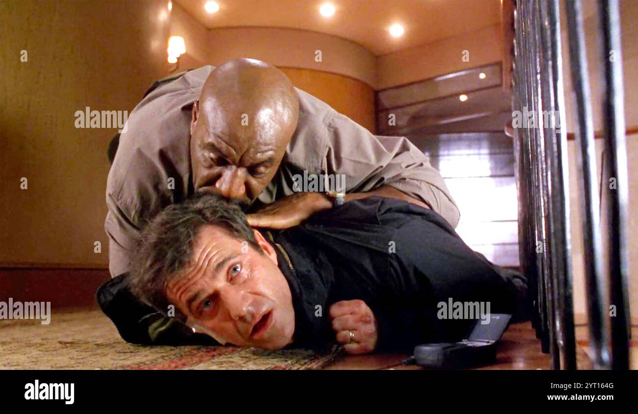 RANSOM 1996 Buena Vista Pictures Distribution film with Mel Gibson as millionaire airline boss ...