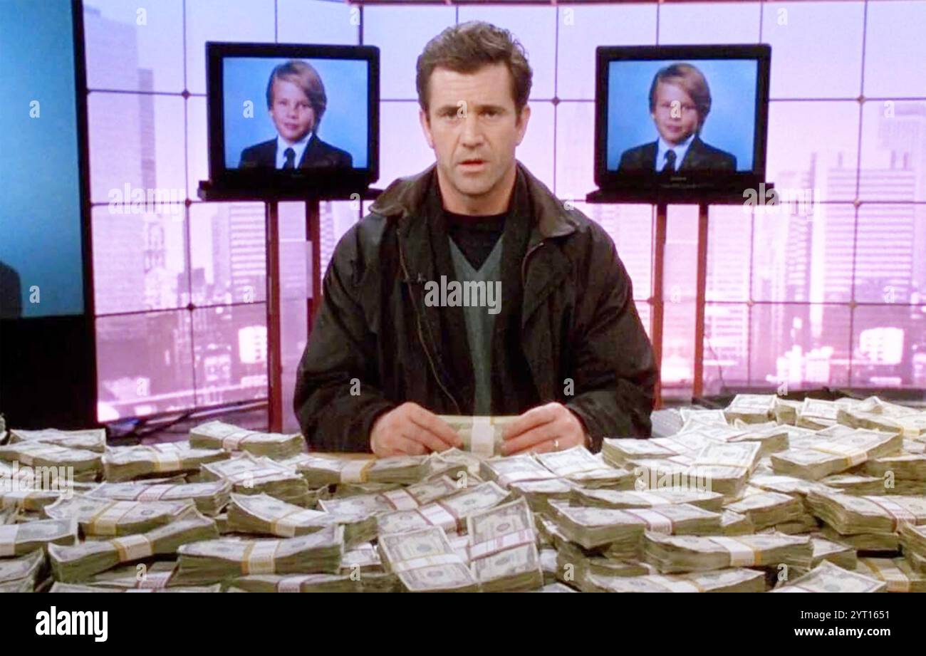 RANSOM 1996 Buena Vista Pictures Distribution film with Mel Gibson as ...