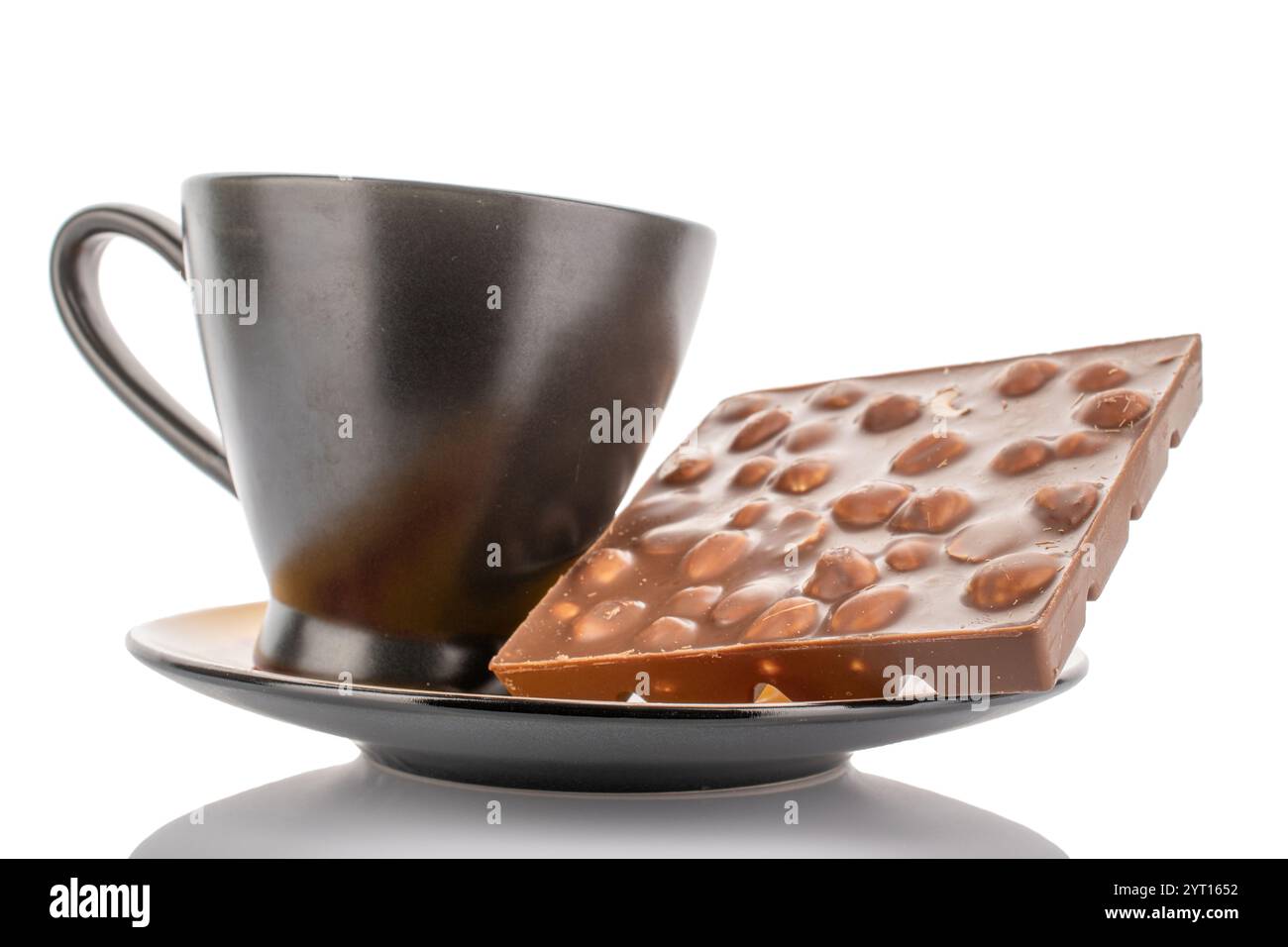 Chocolate bar with dark background hi-res stock photography and images ...