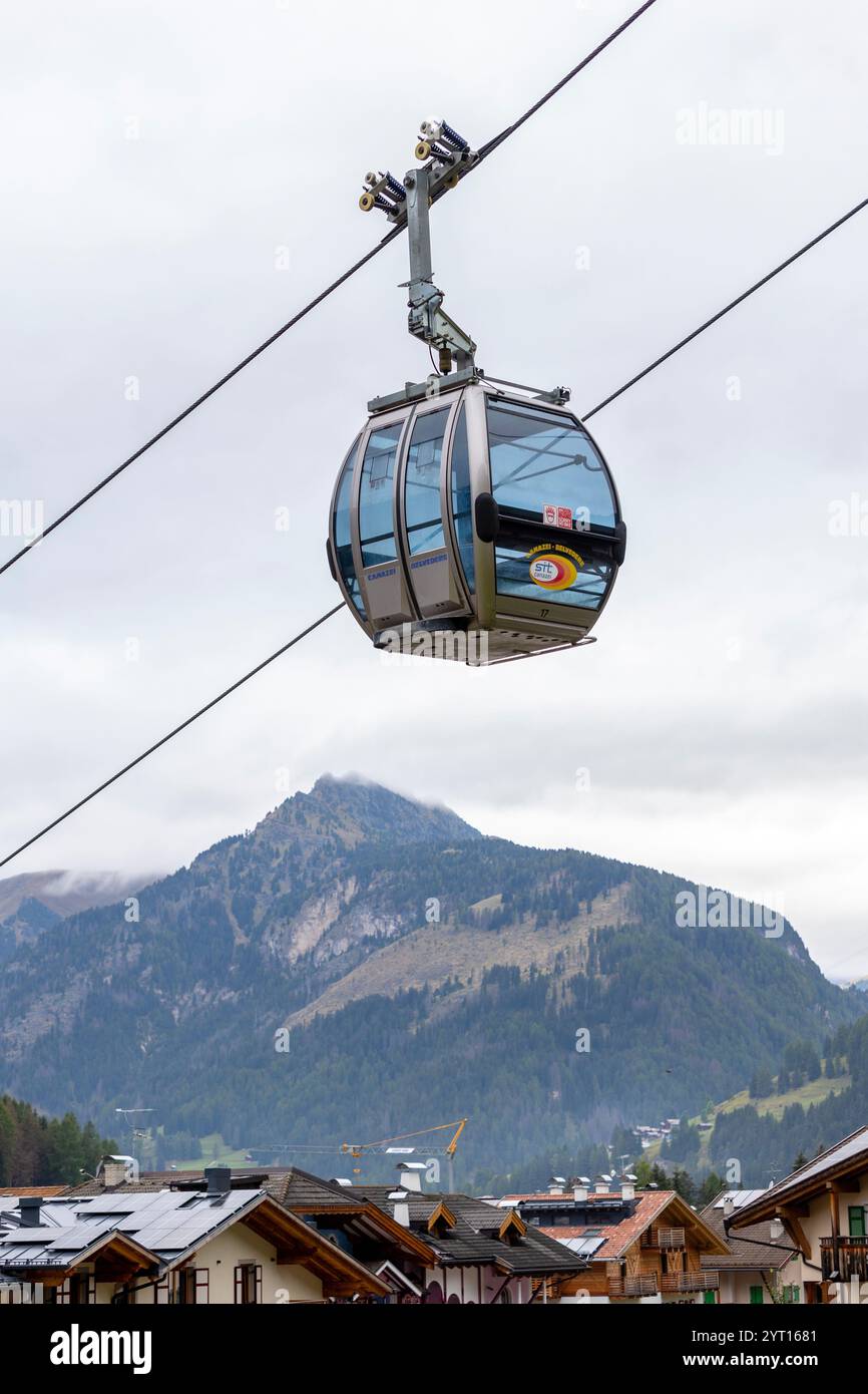 Canazei ski resort town hi-res stock photography and images - Alamy