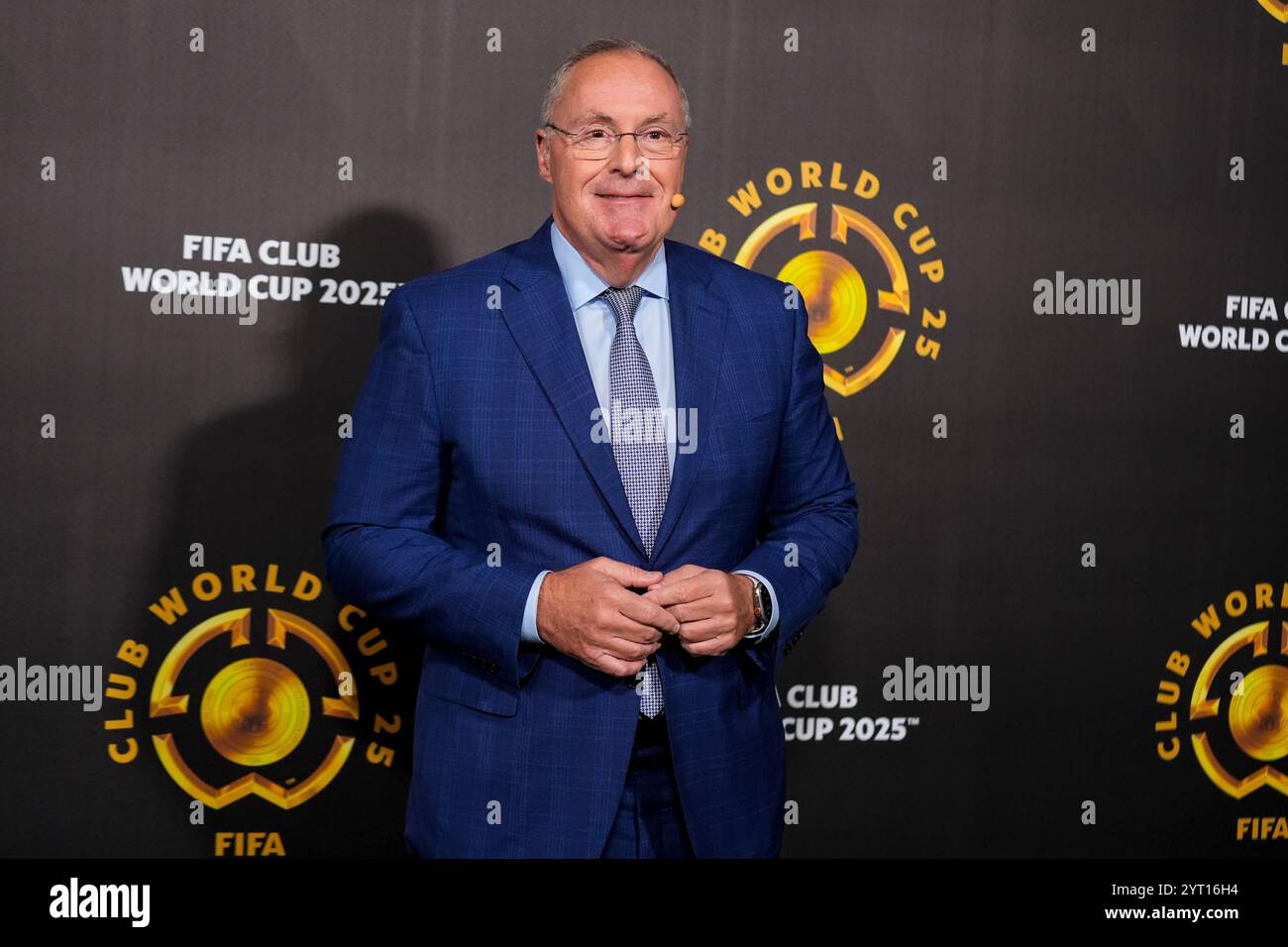 Andres Cantor arrives ahead of the draw for the 2025 FIFA Club World ...