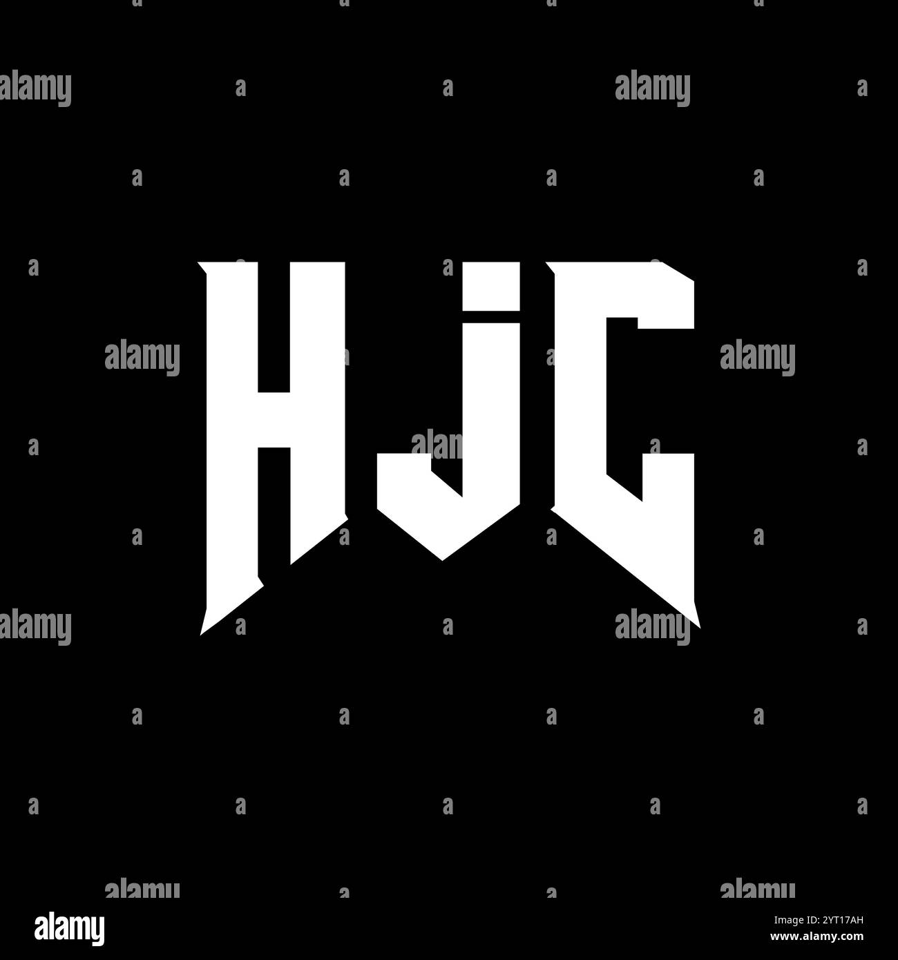 Hjc logo design hi-res stock photography and images - Alamy