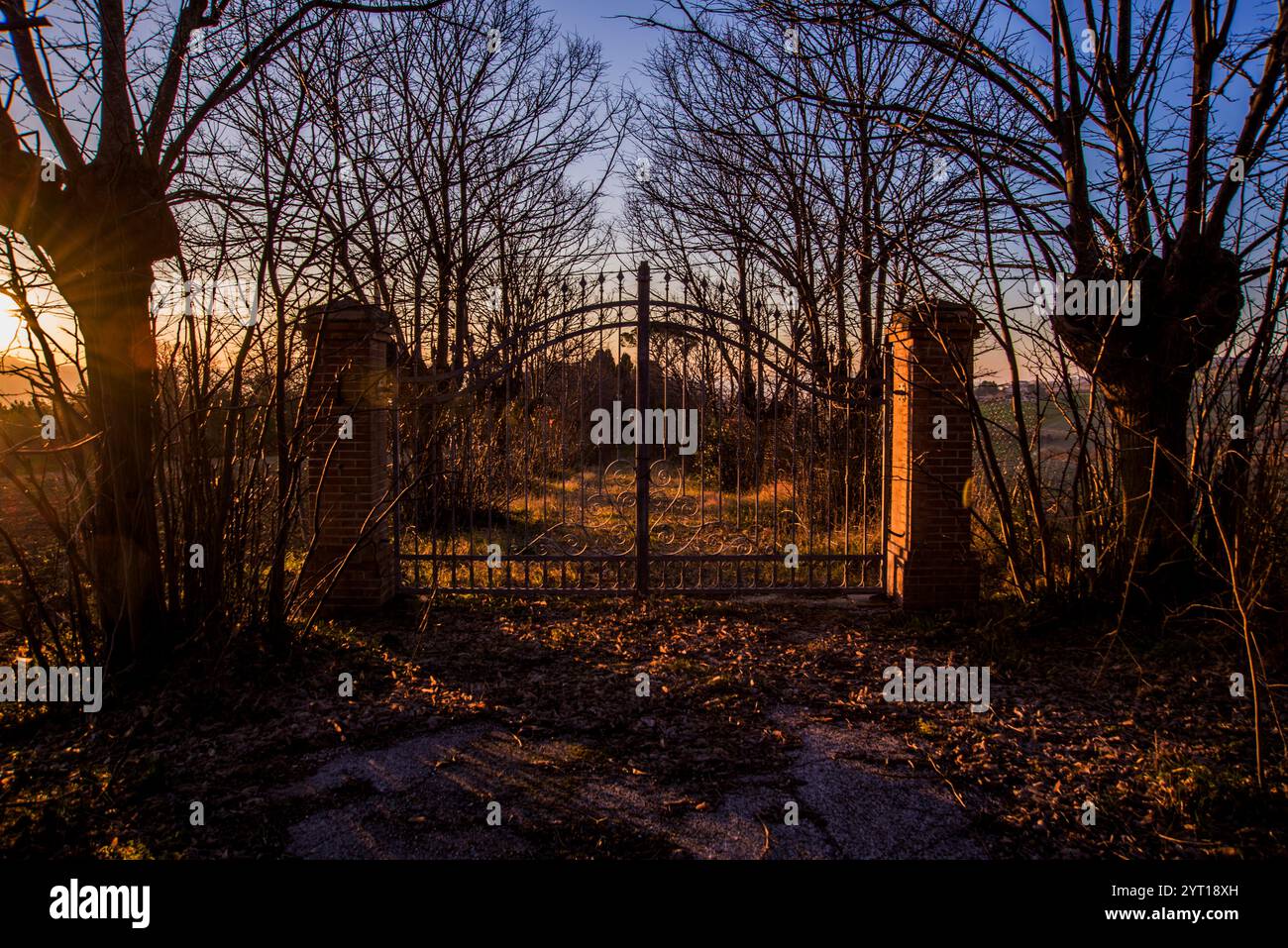 Gate to the afterlife Stock Photo - Alamy