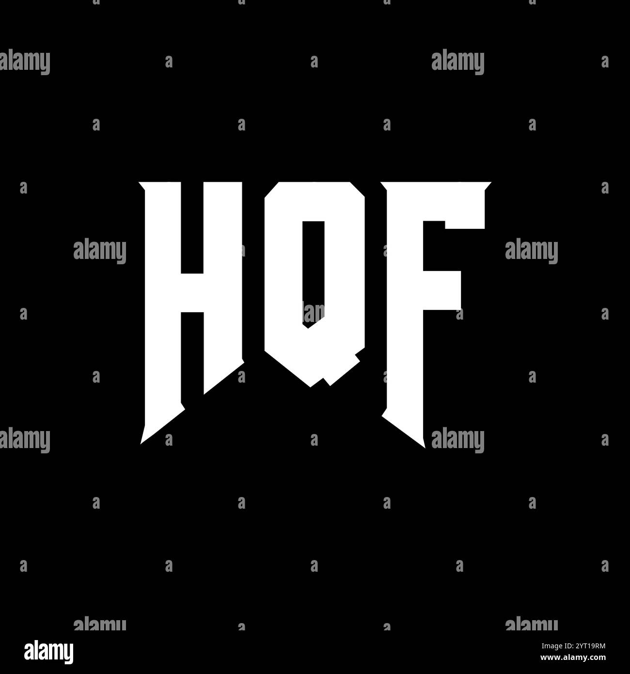 Hqf logo design hi-res stock photography and images - Alamy