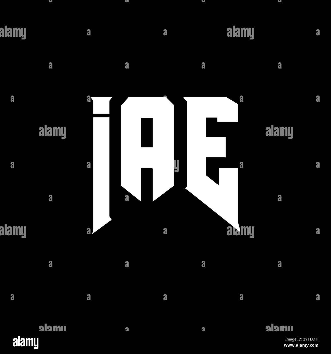 IAE letter logo design for technology company. IAE logo design black ...