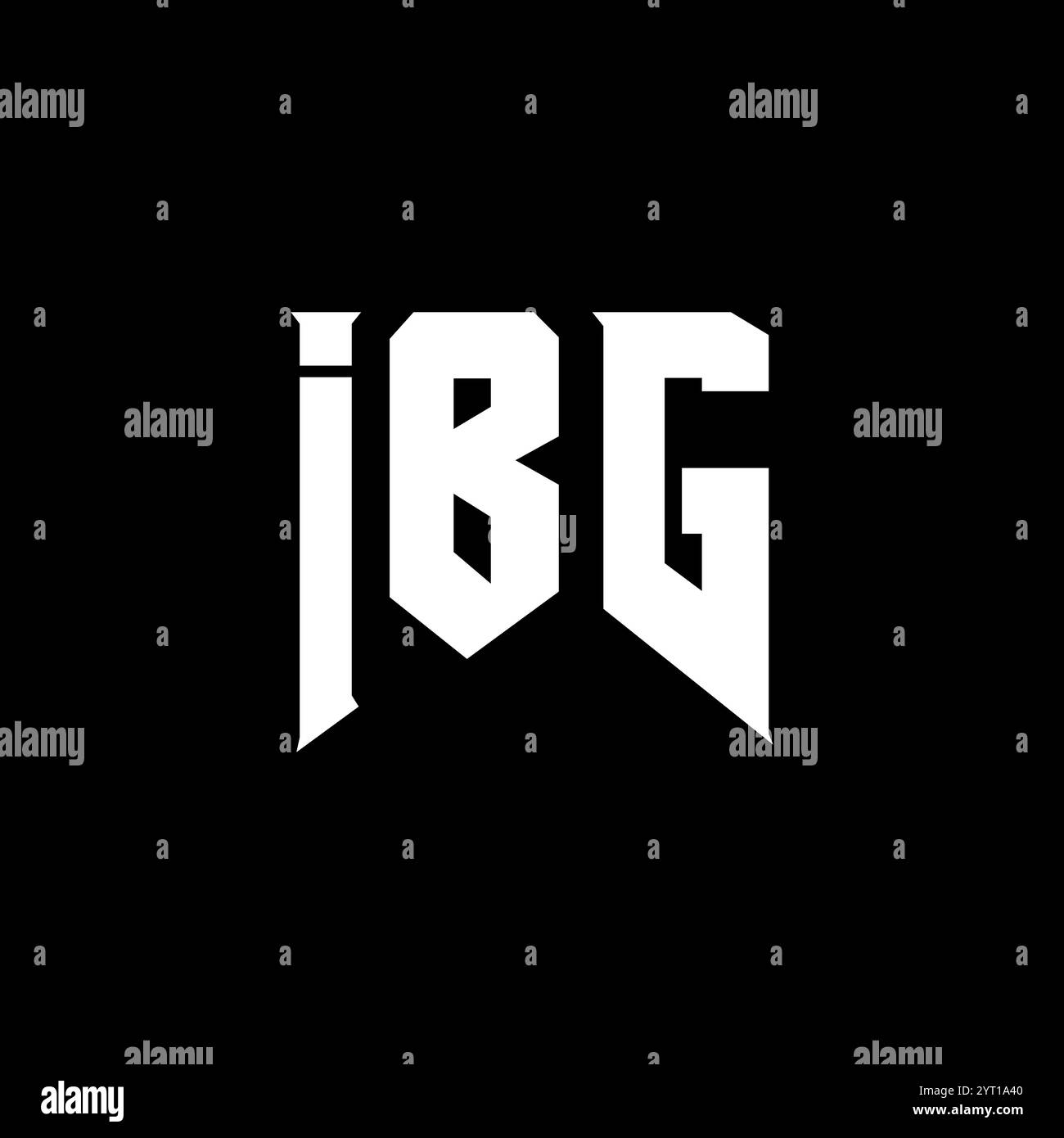 Ibg logo design hi-res stock photography and images - Alamy
