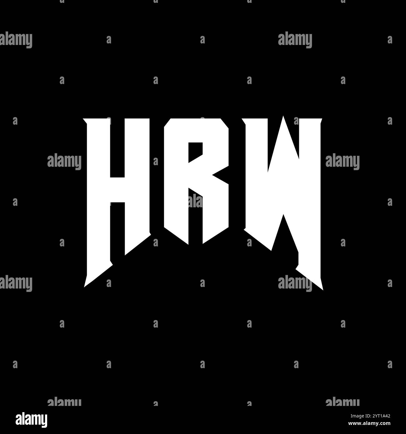 Hrw business company logo hi-res stock photography and images - Alamy