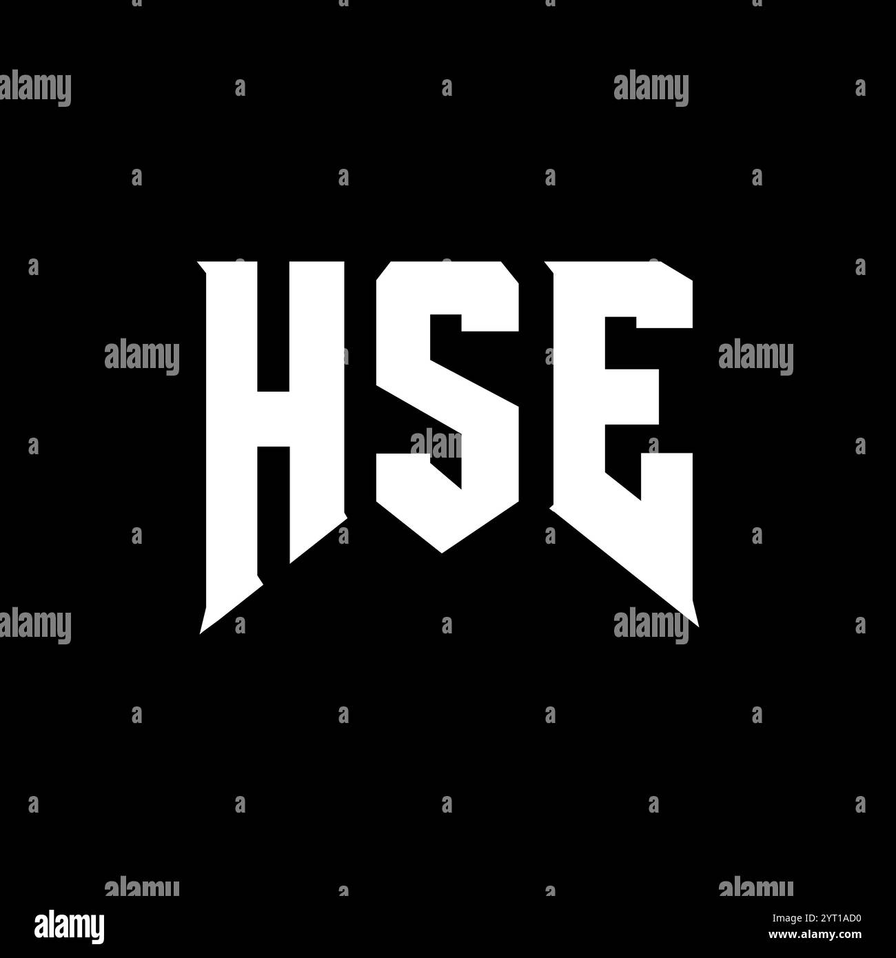 HSE letter logo design for technology company. HSE logo design black ...