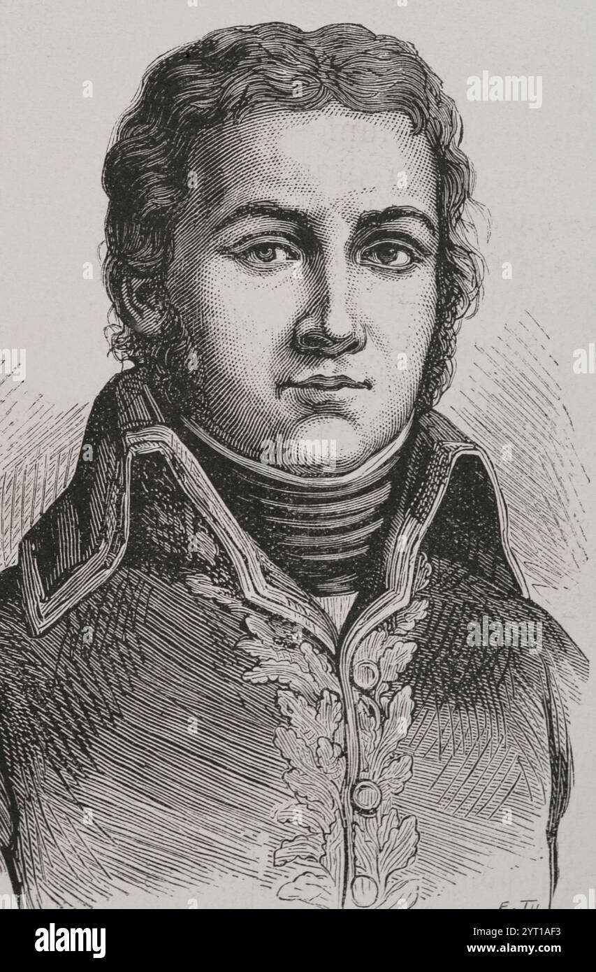 Victor Moreau (Jean Victor Marie Moreau) (1763- 1813). French general ...