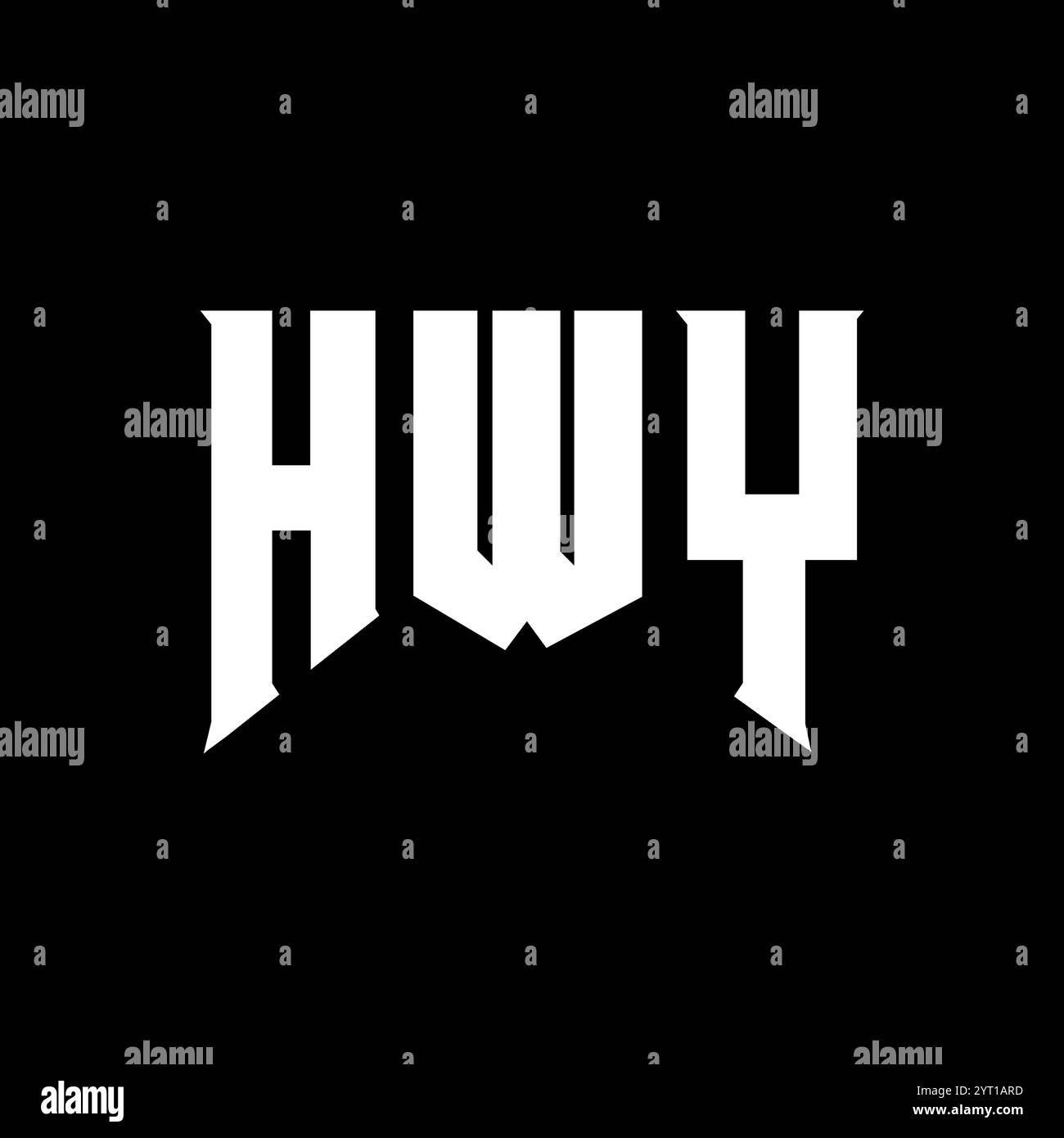 Hwy technology company logo hi-res stock photography and images - Alamy