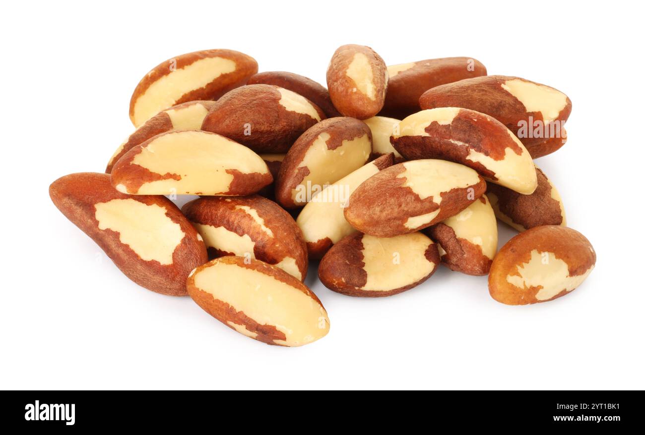 Brazil nuts isolated Cut Out Stock Images & Pictures - Alamy