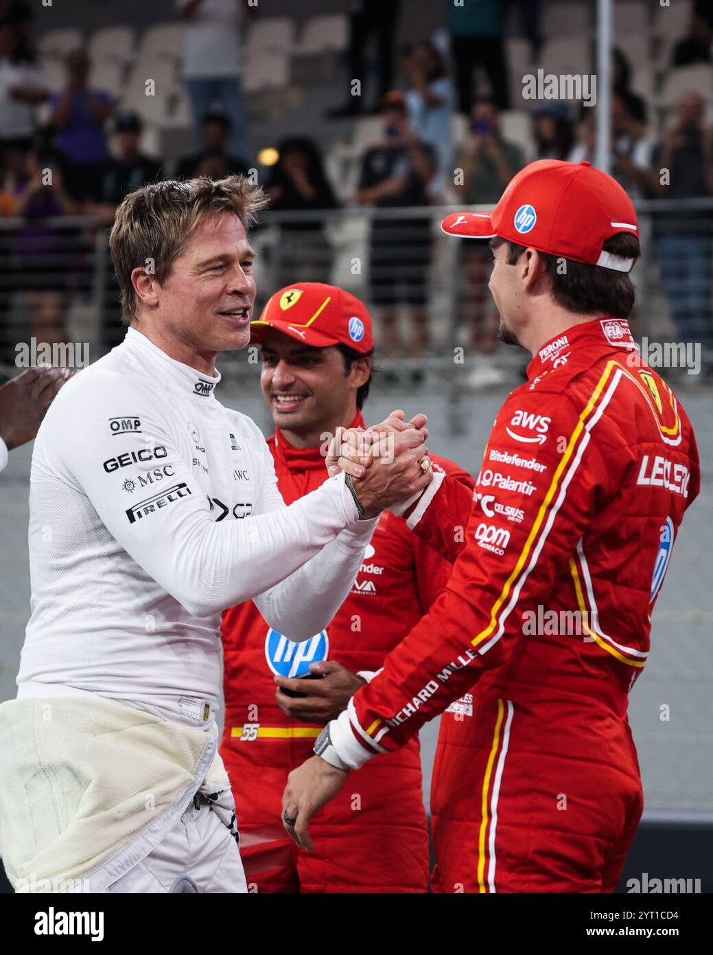 PITT Brad (USA), actor playing Sonny Hayes, driver of the fictional APX ...