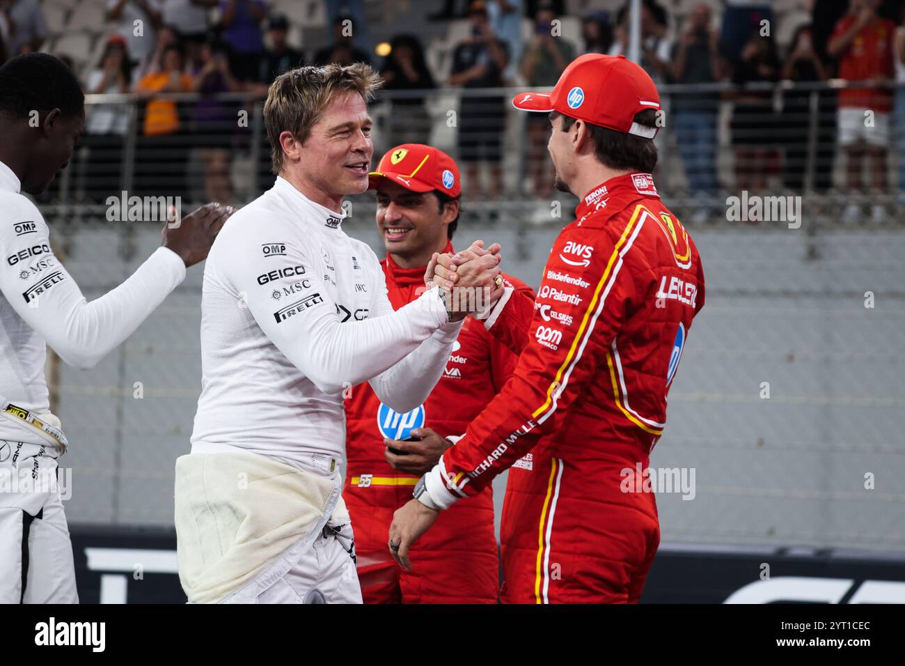 PITT Brad (USA), actor playing Sonny Hayes, driver of the fictional APX ...