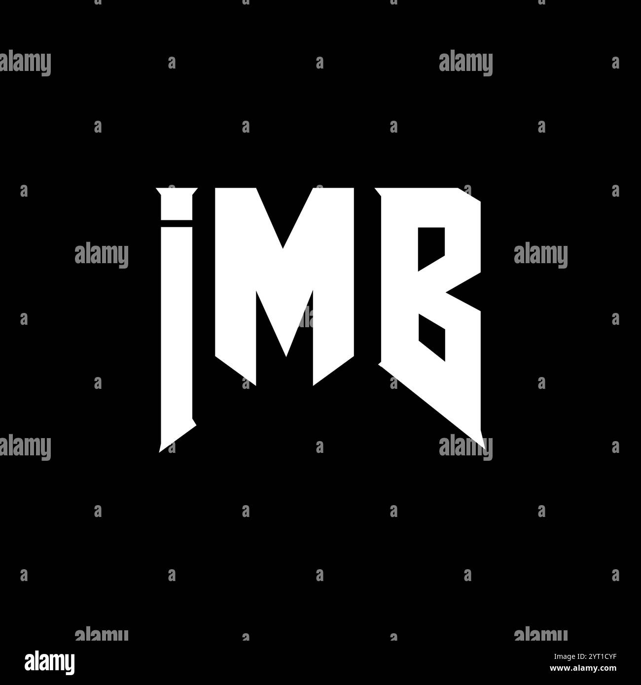 IMB letter logo design for technology company. IMB logo design black ...