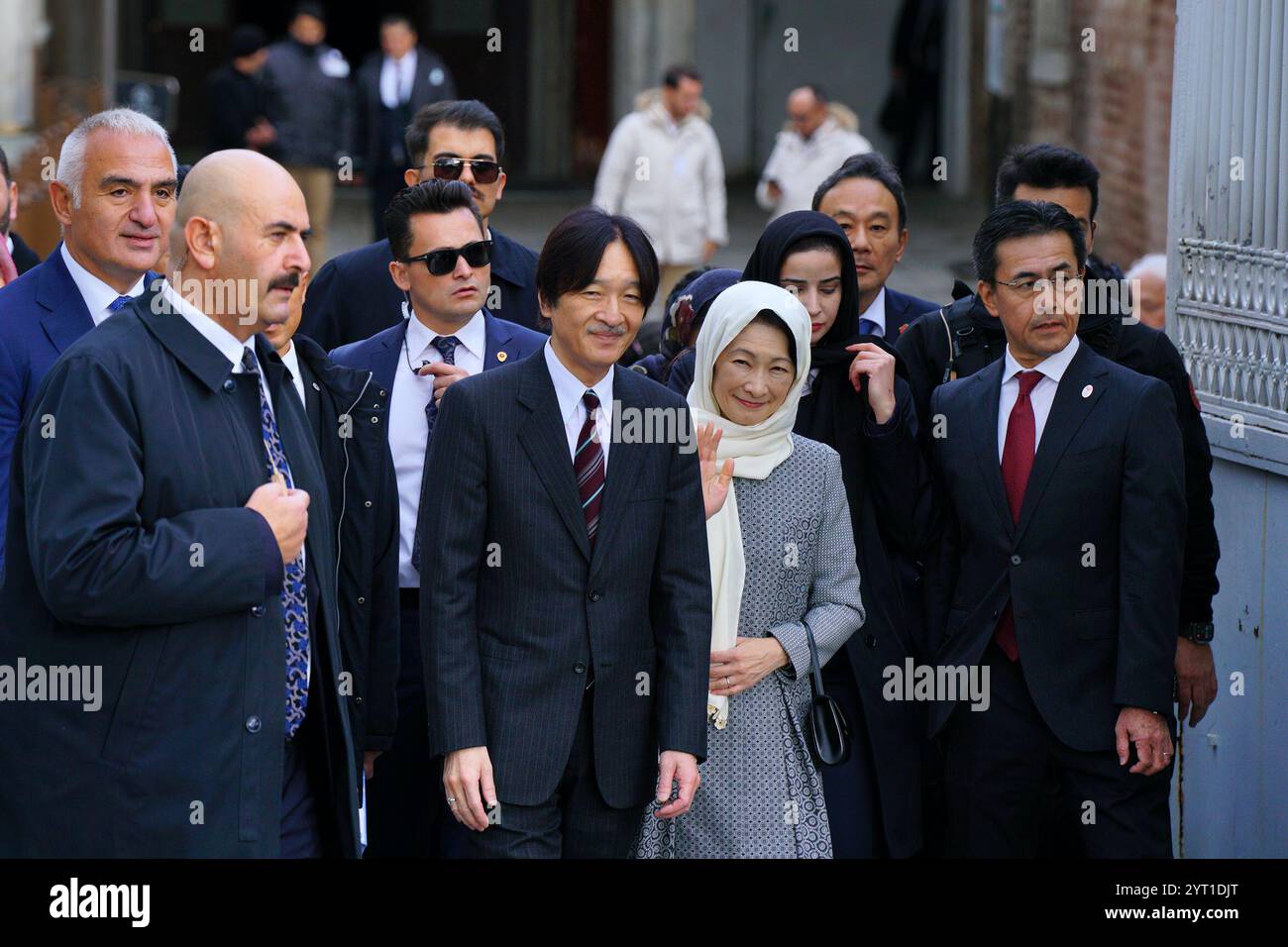 Fatih, Istanbul, Turkey. 5th Dec, 2024. Japanese Crown PRINCE AKISHINO ...