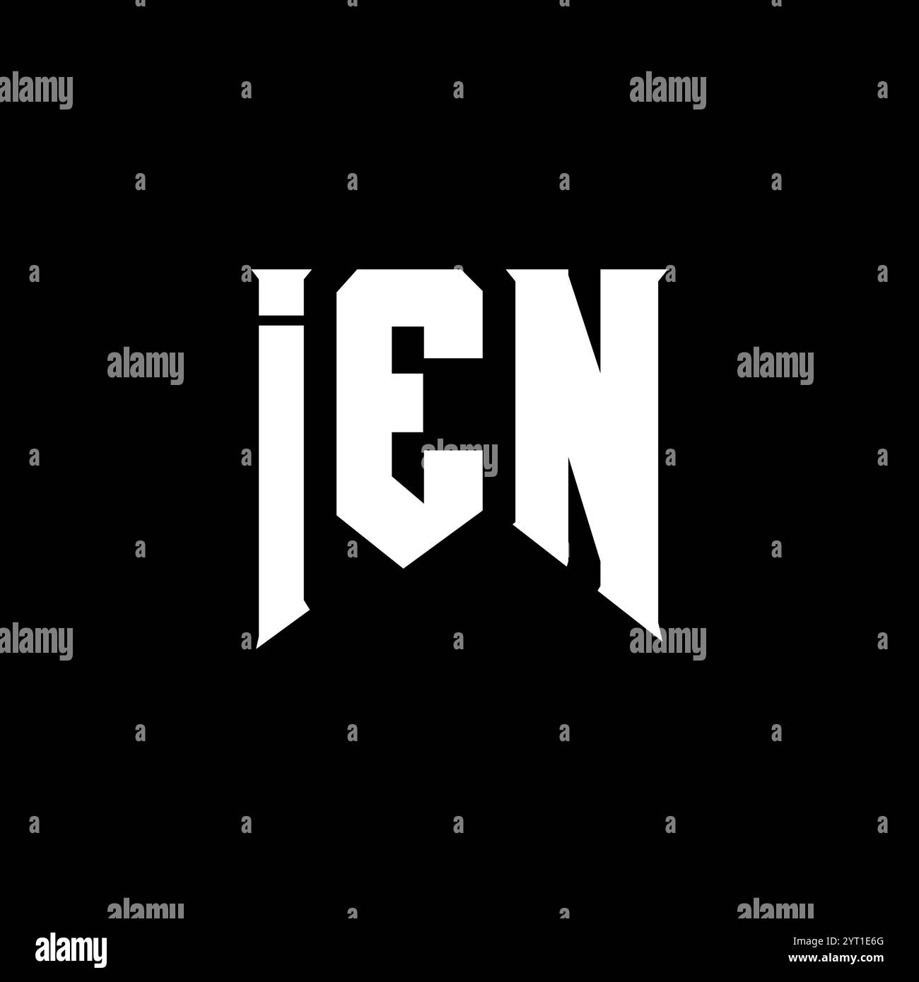 Ien logo design hi-res stock photography and images - Alamy