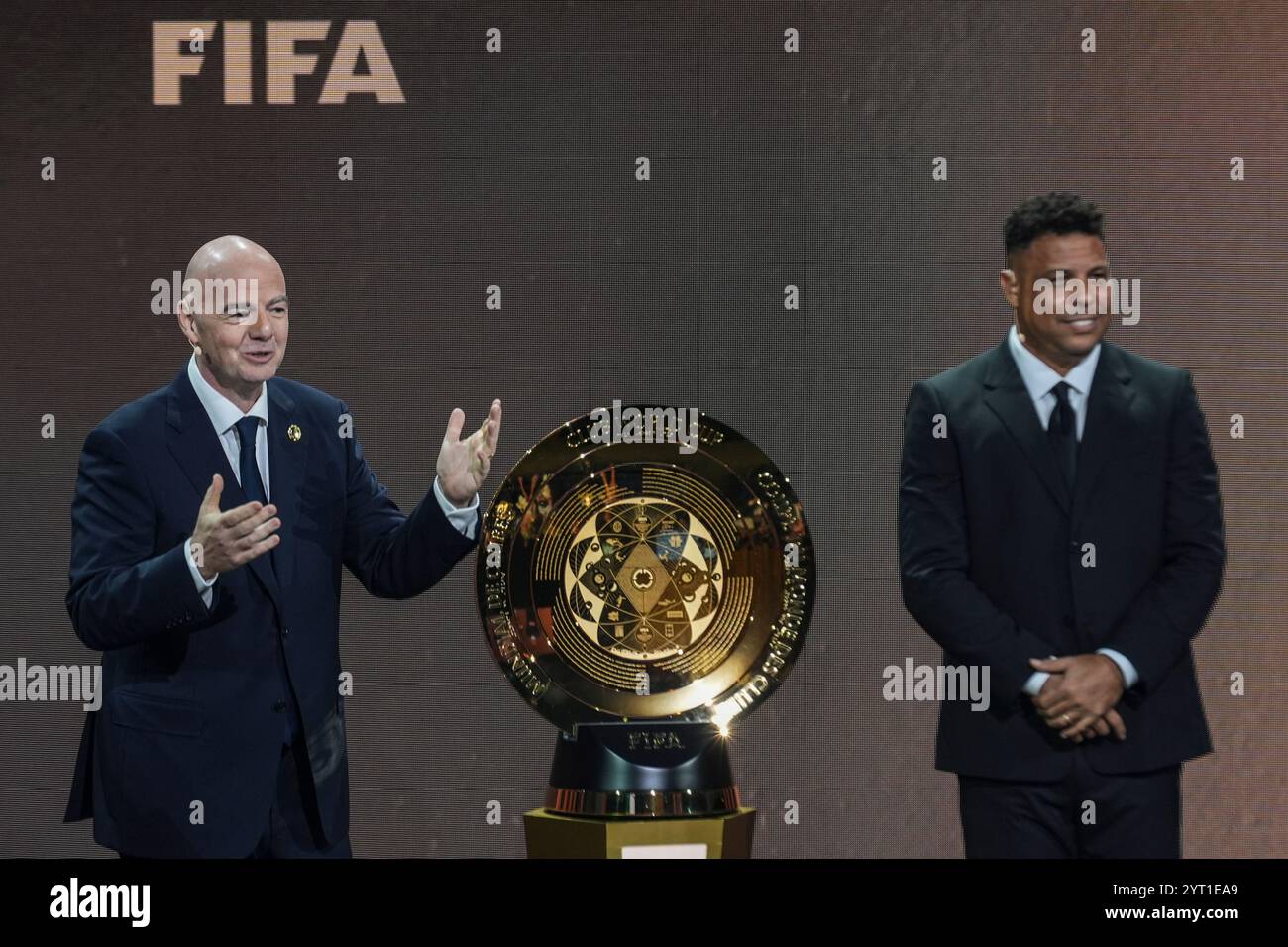 FIFA President Gianni Infantino' and Former professional Brazilian ...