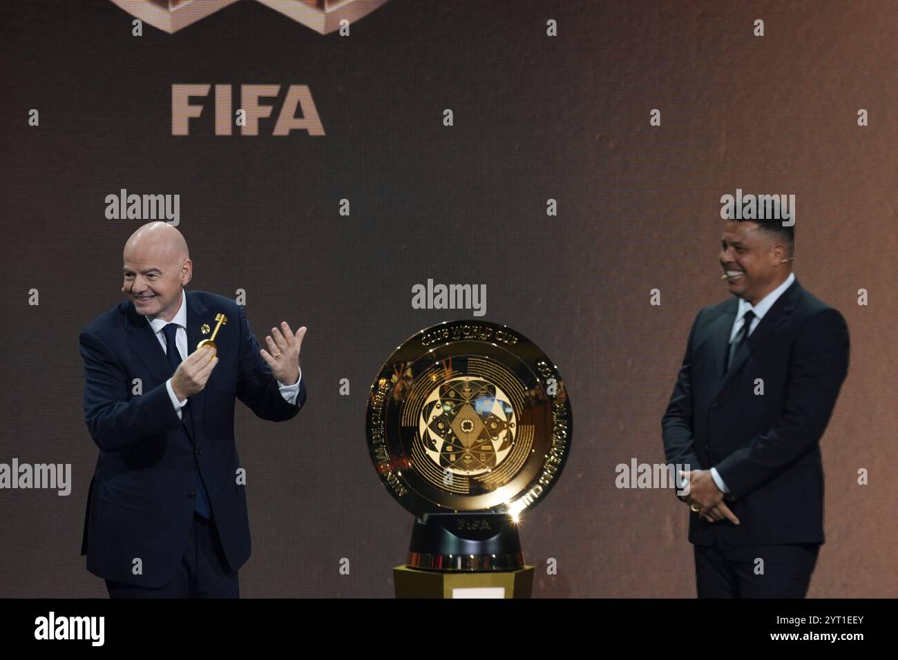 FIFA President Gianni Infantino' and Former professional Brazilian ...