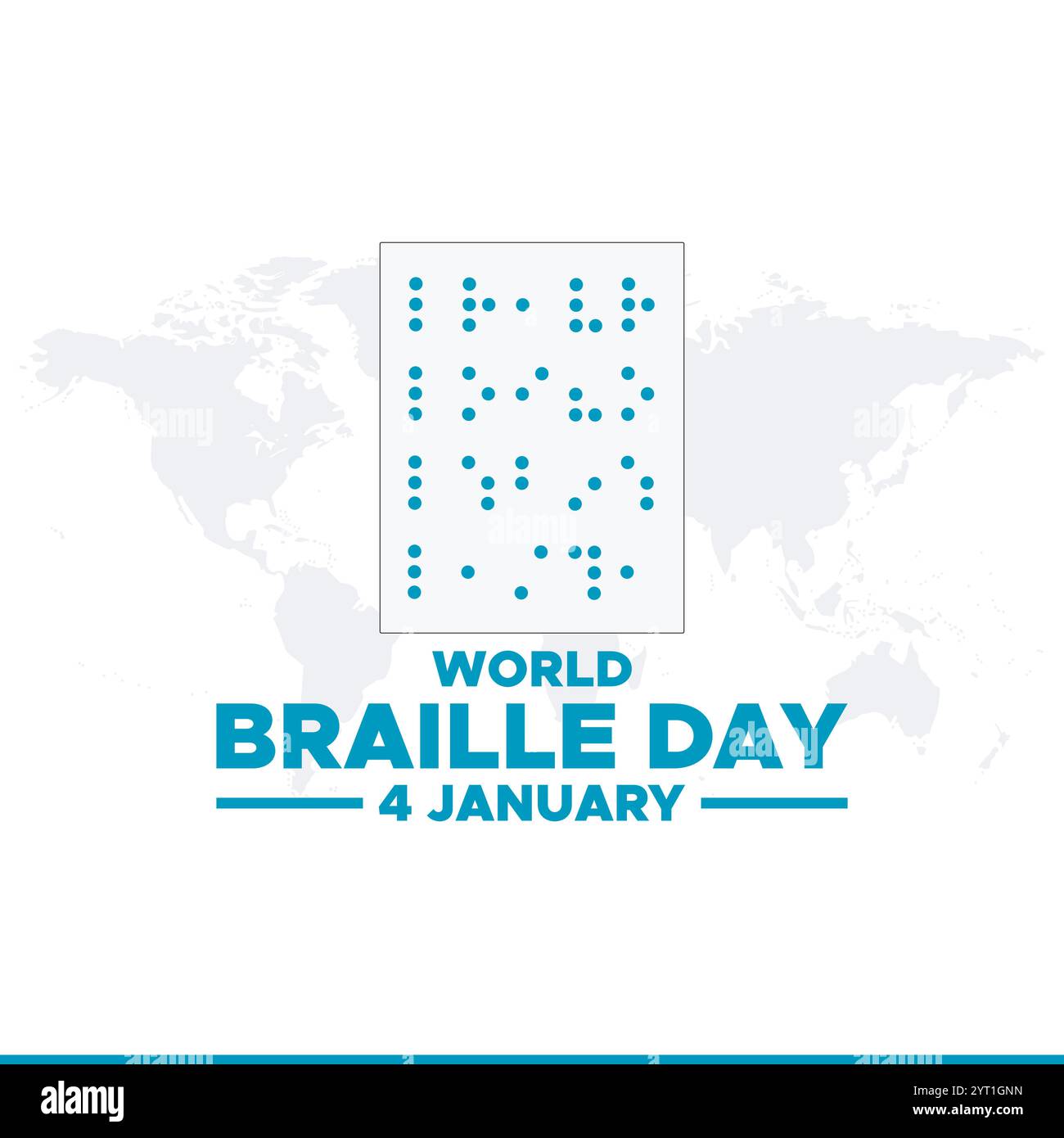 World Braille Day. Braille Day background vector illustration. World ...