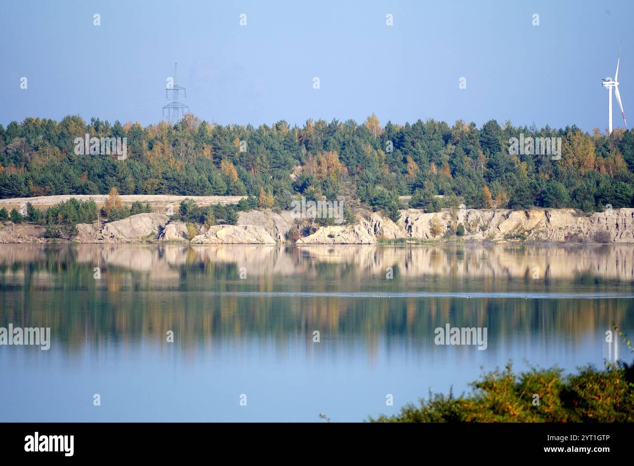 Mining landscape after mining Stock Photo - Alamy