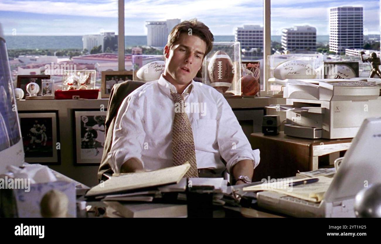 JERRY MAGUIRE 1996 Sony Pictures/TriStar film with Tom Cruise as a ...