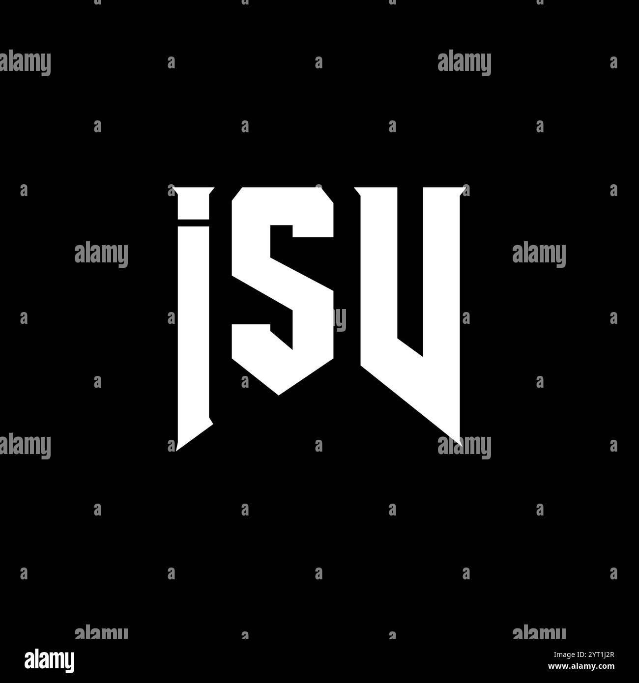 ISV letter logo design for technology company. ISV logo design black ...