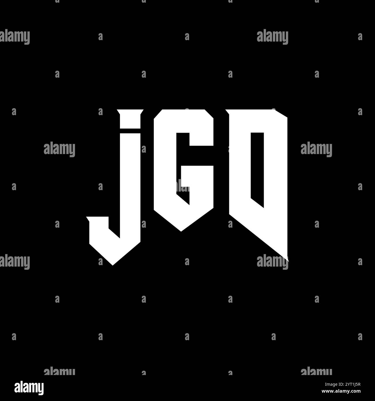 JGD letter logo design for technology company. JGD logo design black ...