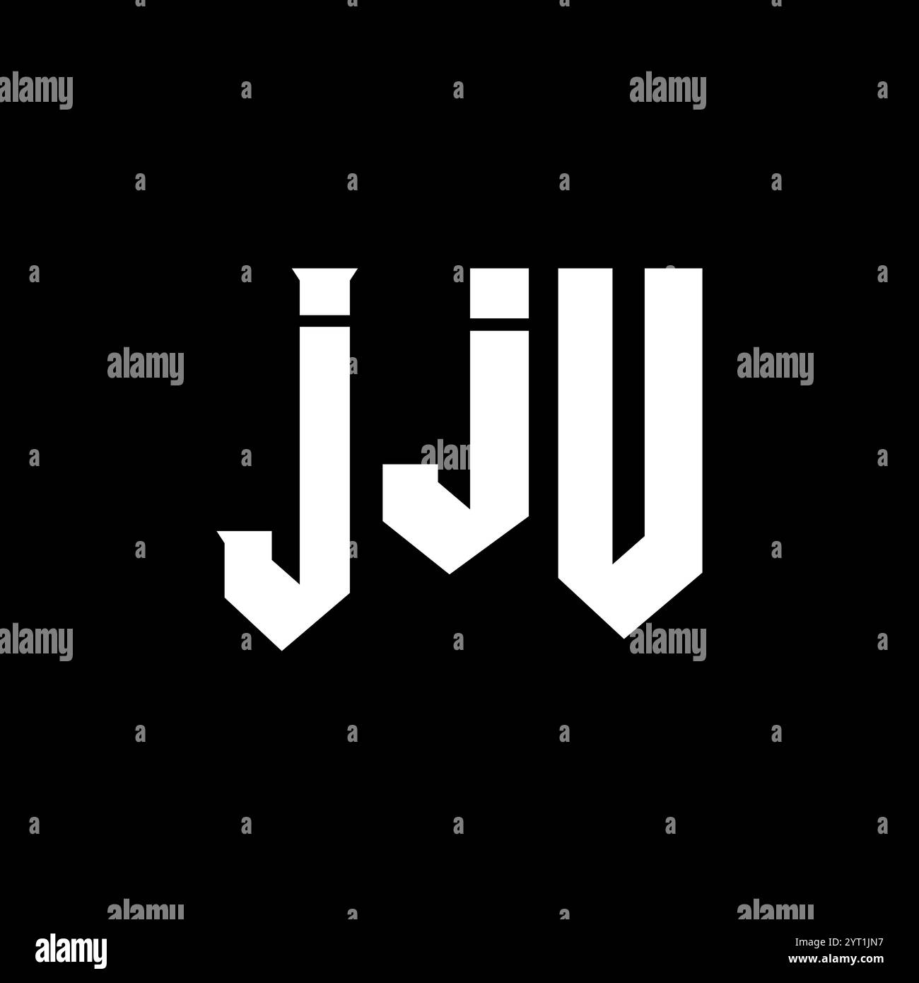 Jju logo design hi-res stock photography and images - Alamy