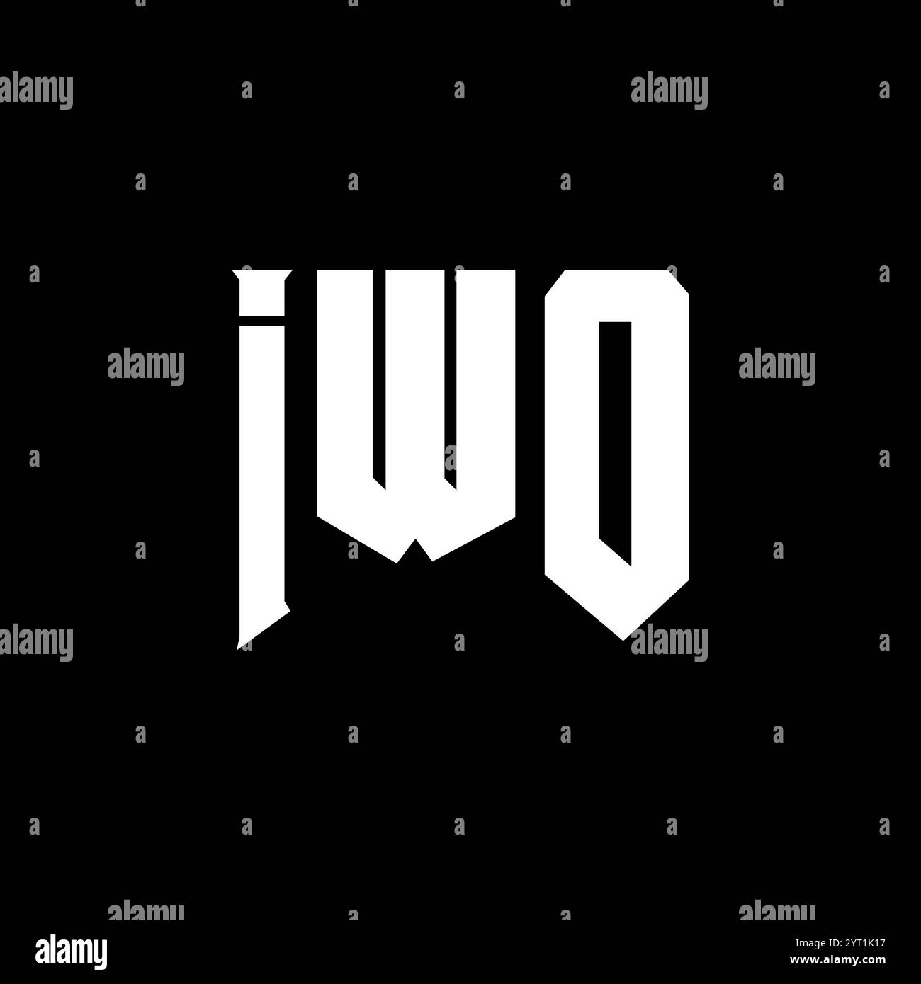 Iwo business company logo hi-res stock photography and images - Alamy
